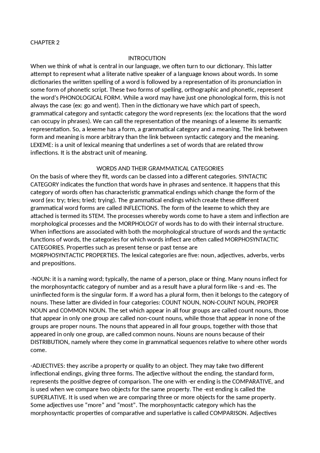 Cap 2 An Introduction Docsity