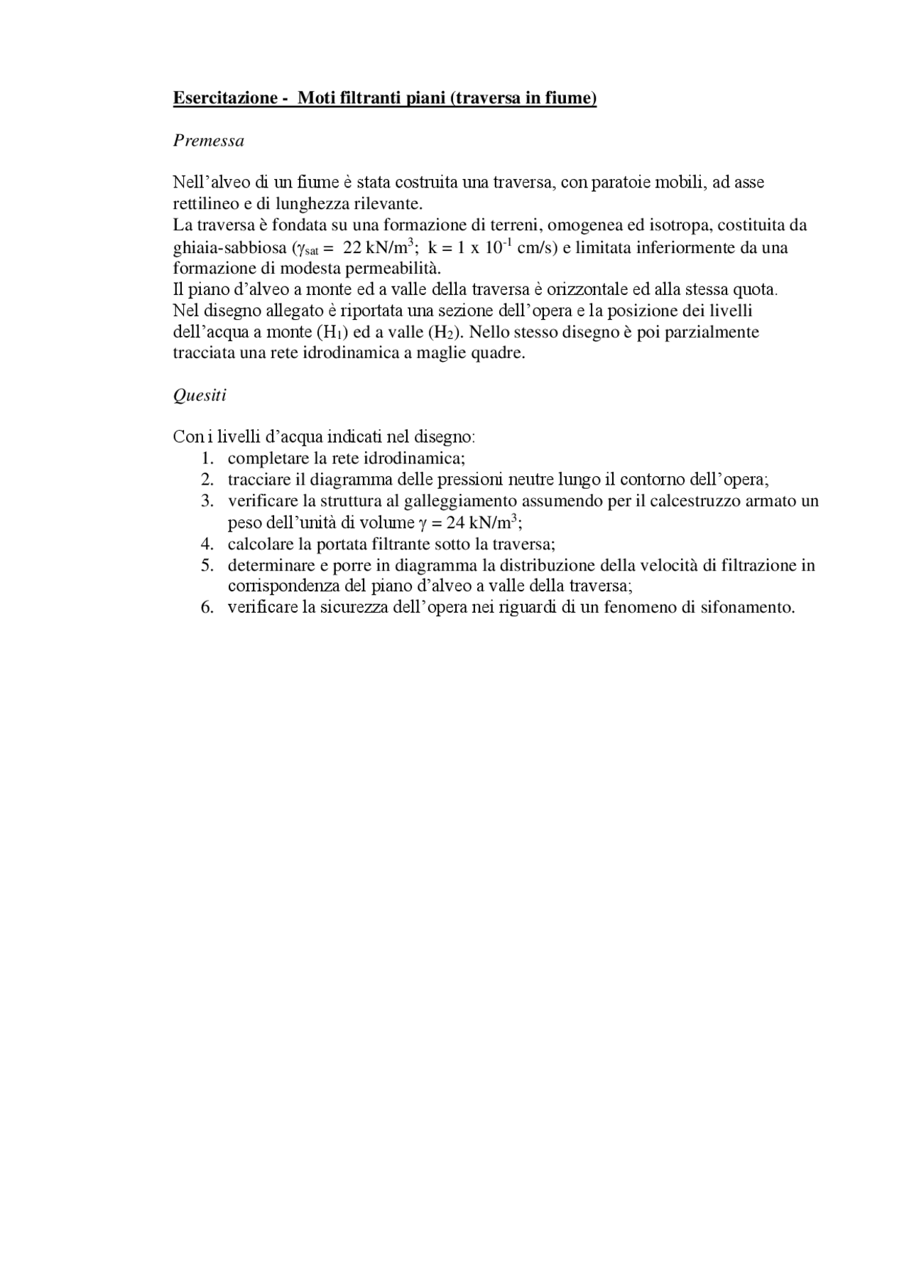 Elaborato Macroarea 2 Geotecnica Docsity