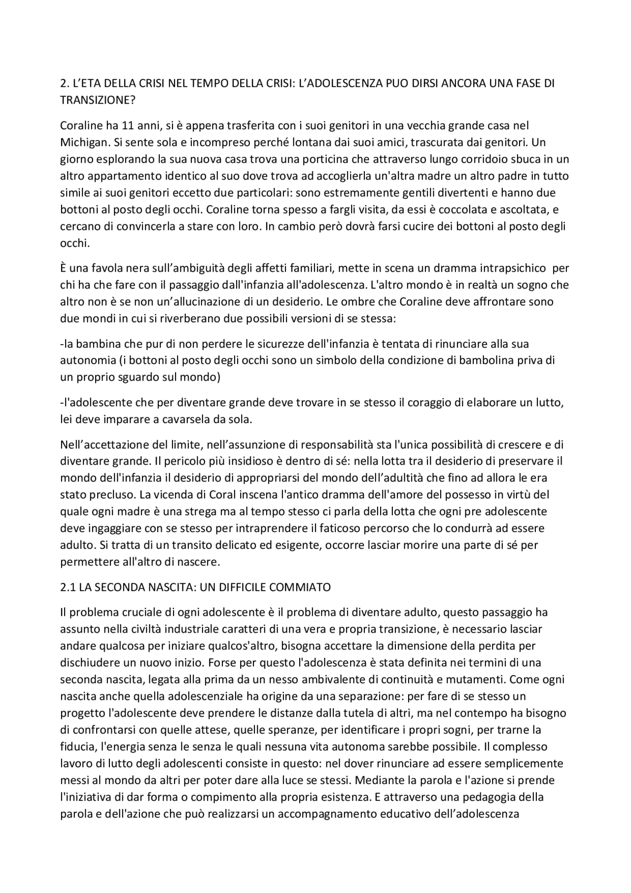 Cap 258 Vite Di Flusso Docsity