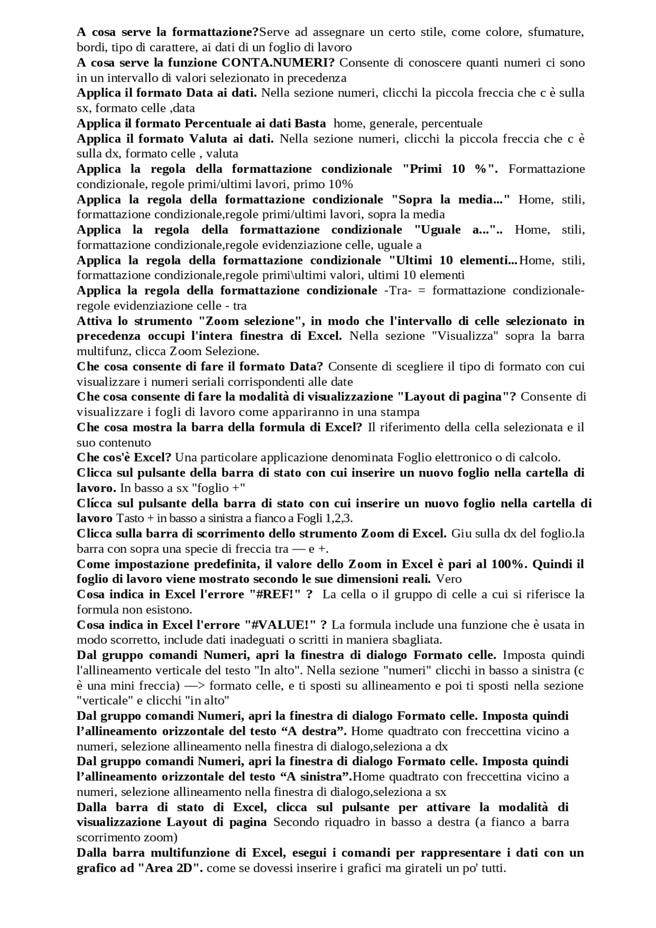 EIPASS 7 moduli (ultima versione) - RISPOSTE CORRETTE MODULO 6 | Appunti di Elementi di ...