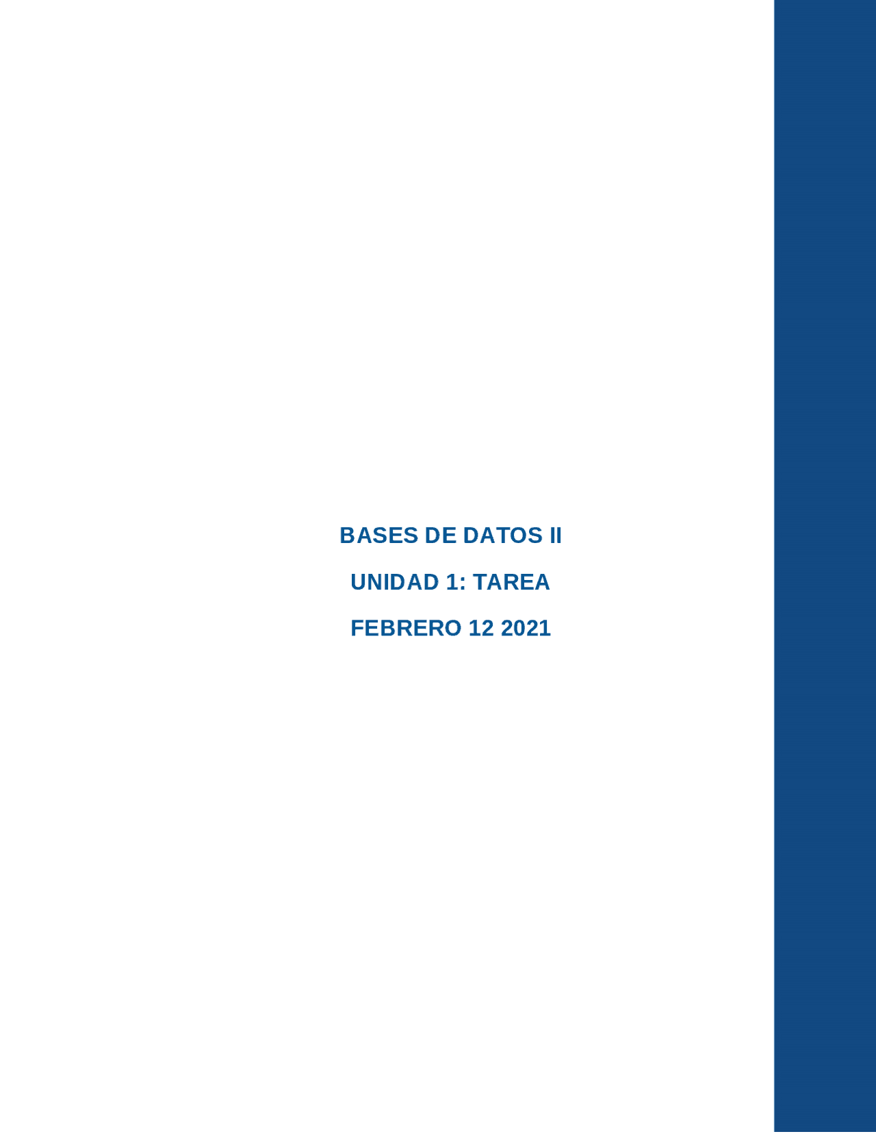 Bases Da Datos Teoria Docsity