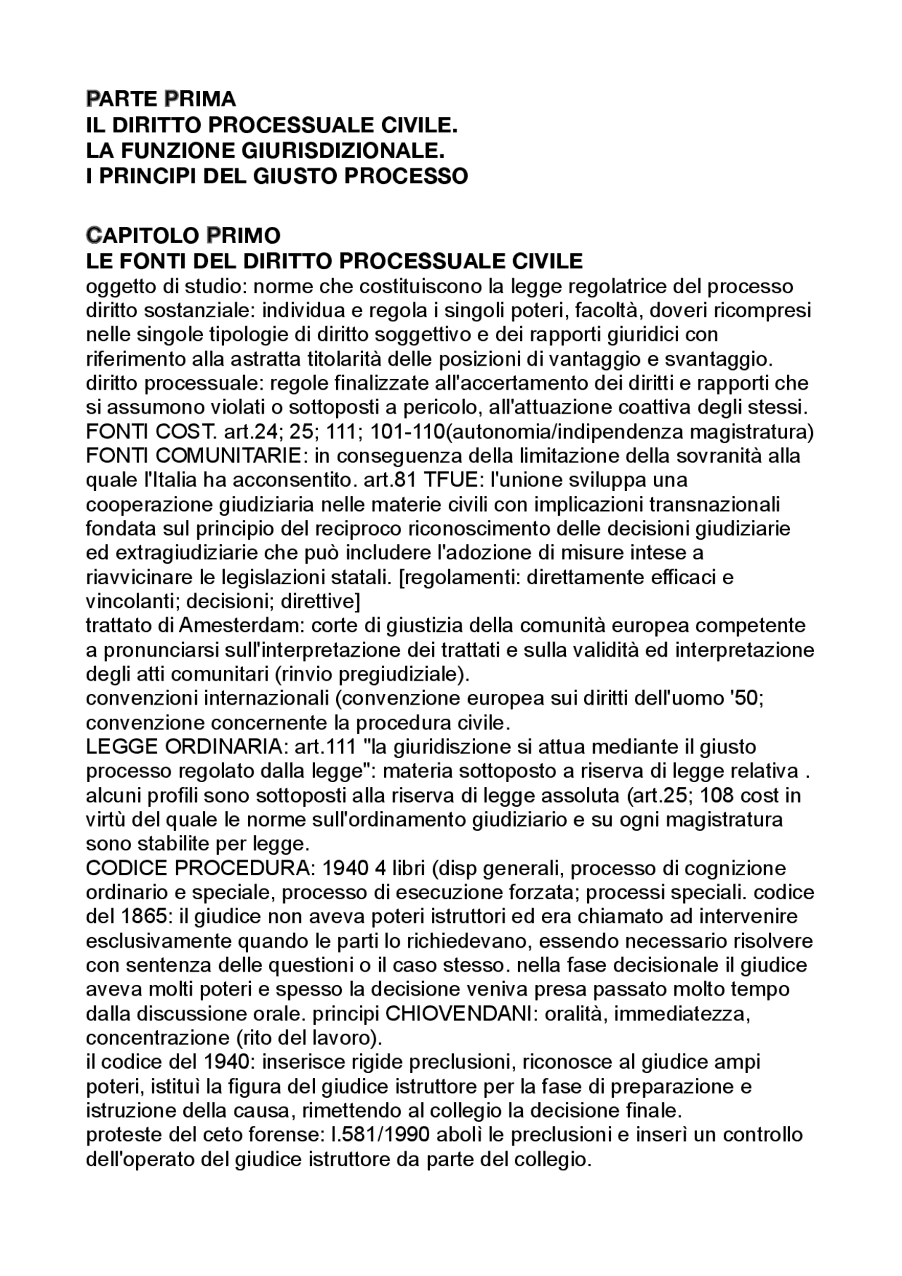 Dispende Complete Corso Base Di Diritto Processuale Civile Montesano