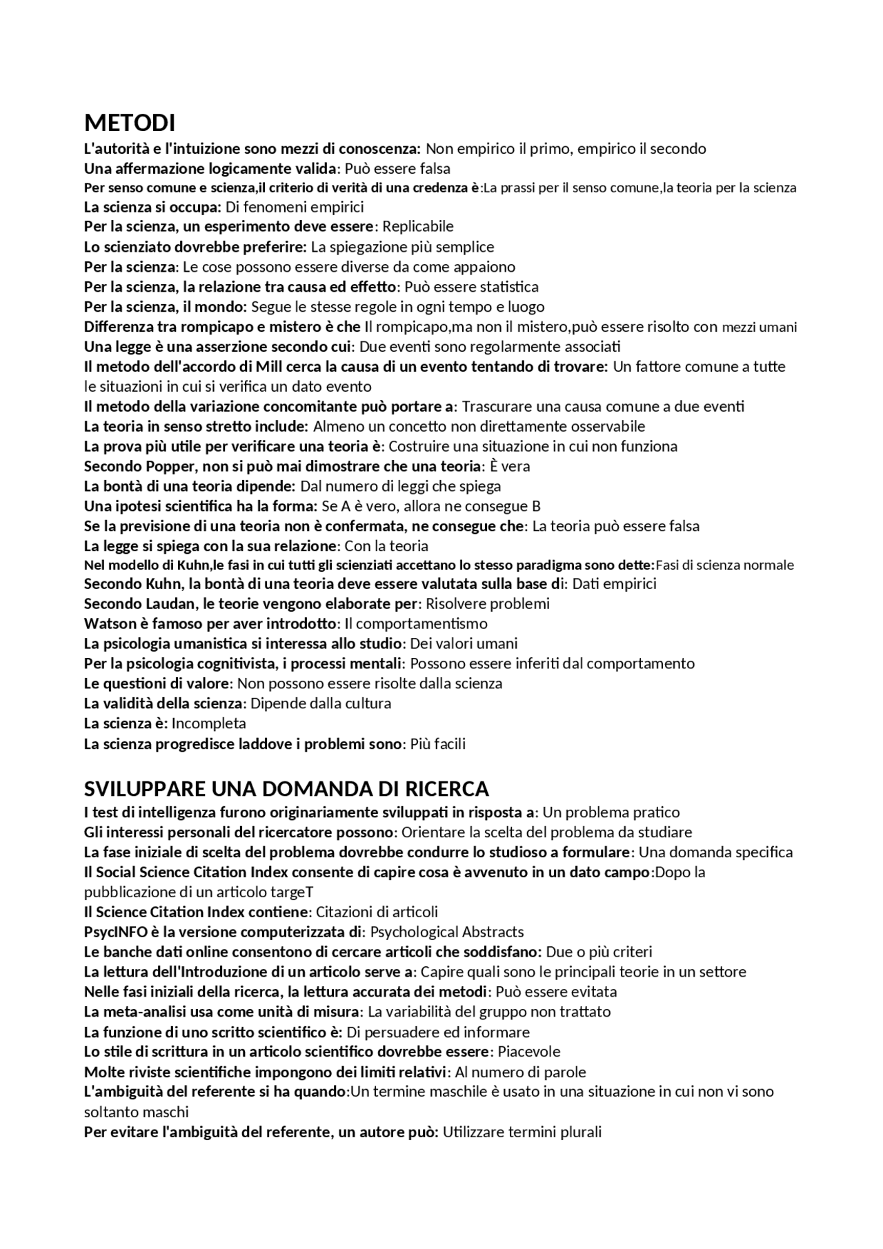 Prove Desame Modelli E Tecniche Di Osservazione Del Comportamento Nei