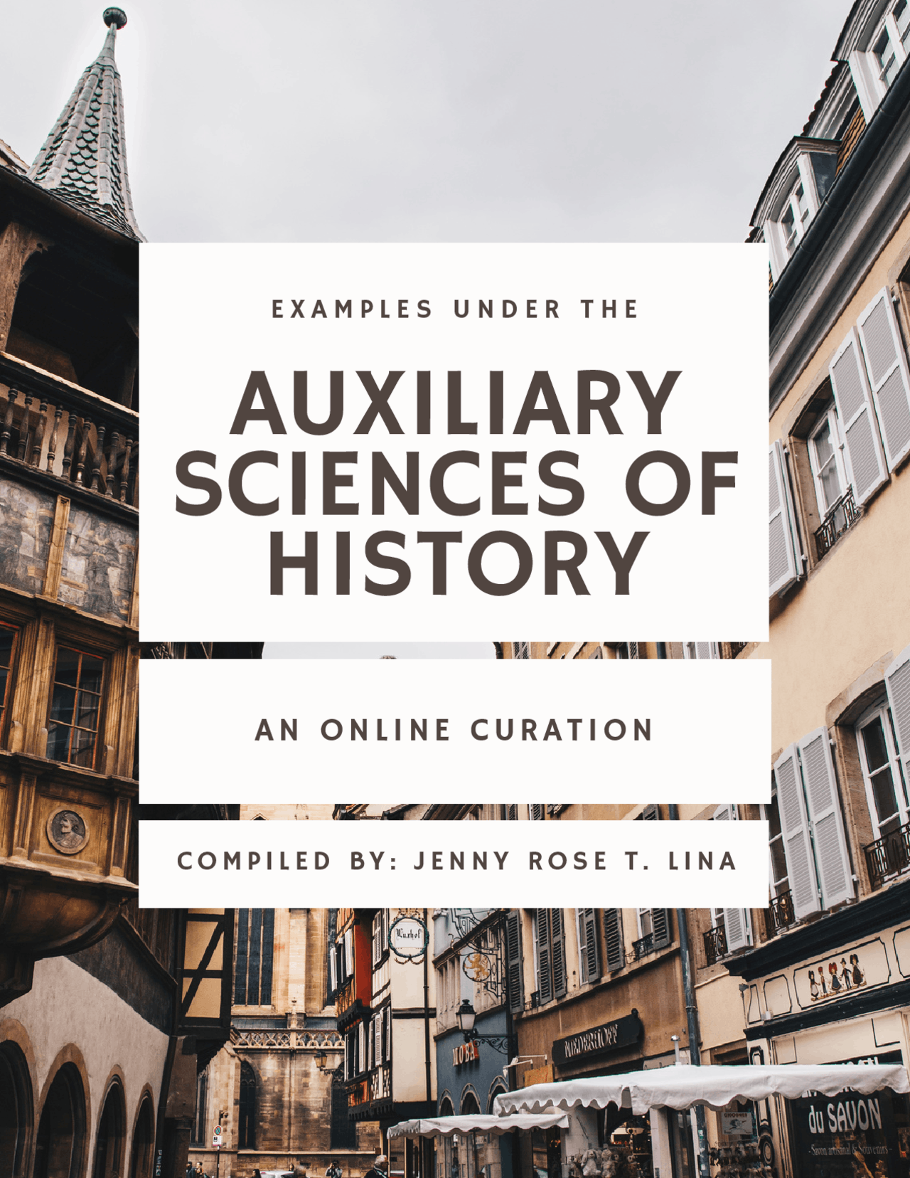 Examples in Auxiliary Sciences of History - Docsity