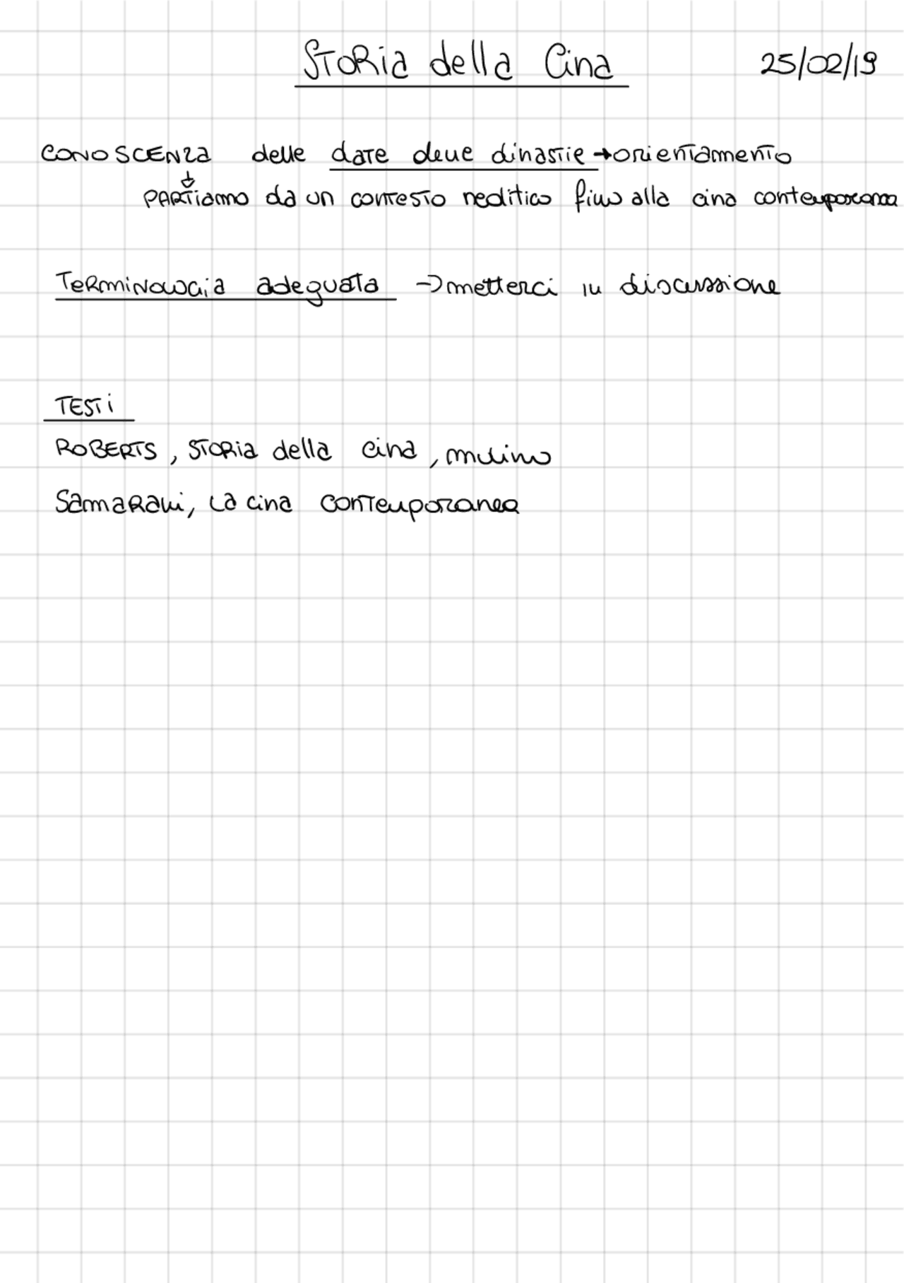 Storia Della Cina Parte 1 Docsity