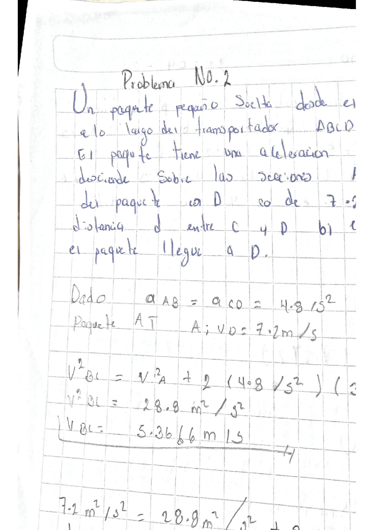 Dinamica Ejercios De Examen Resuelto Docsity