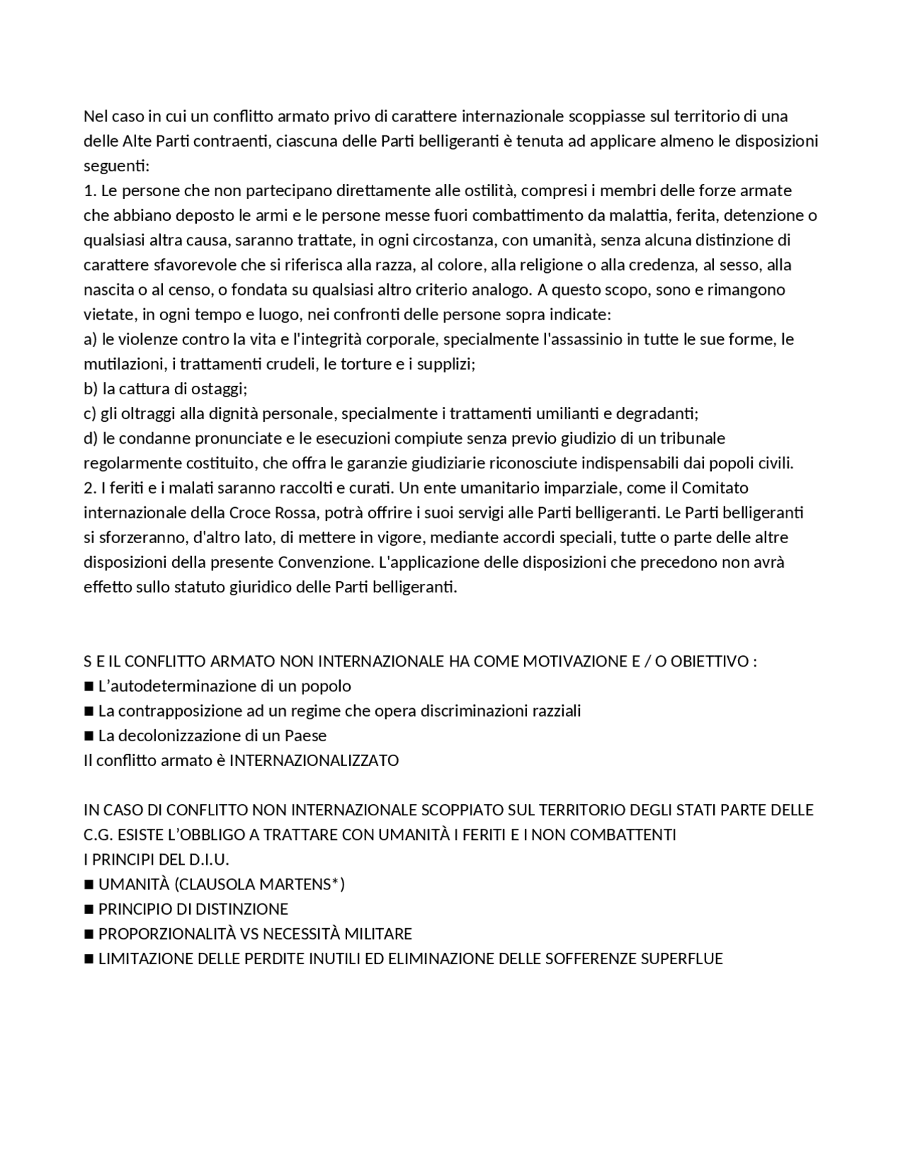 Diritto del mare- diritto internazionale - Docsity