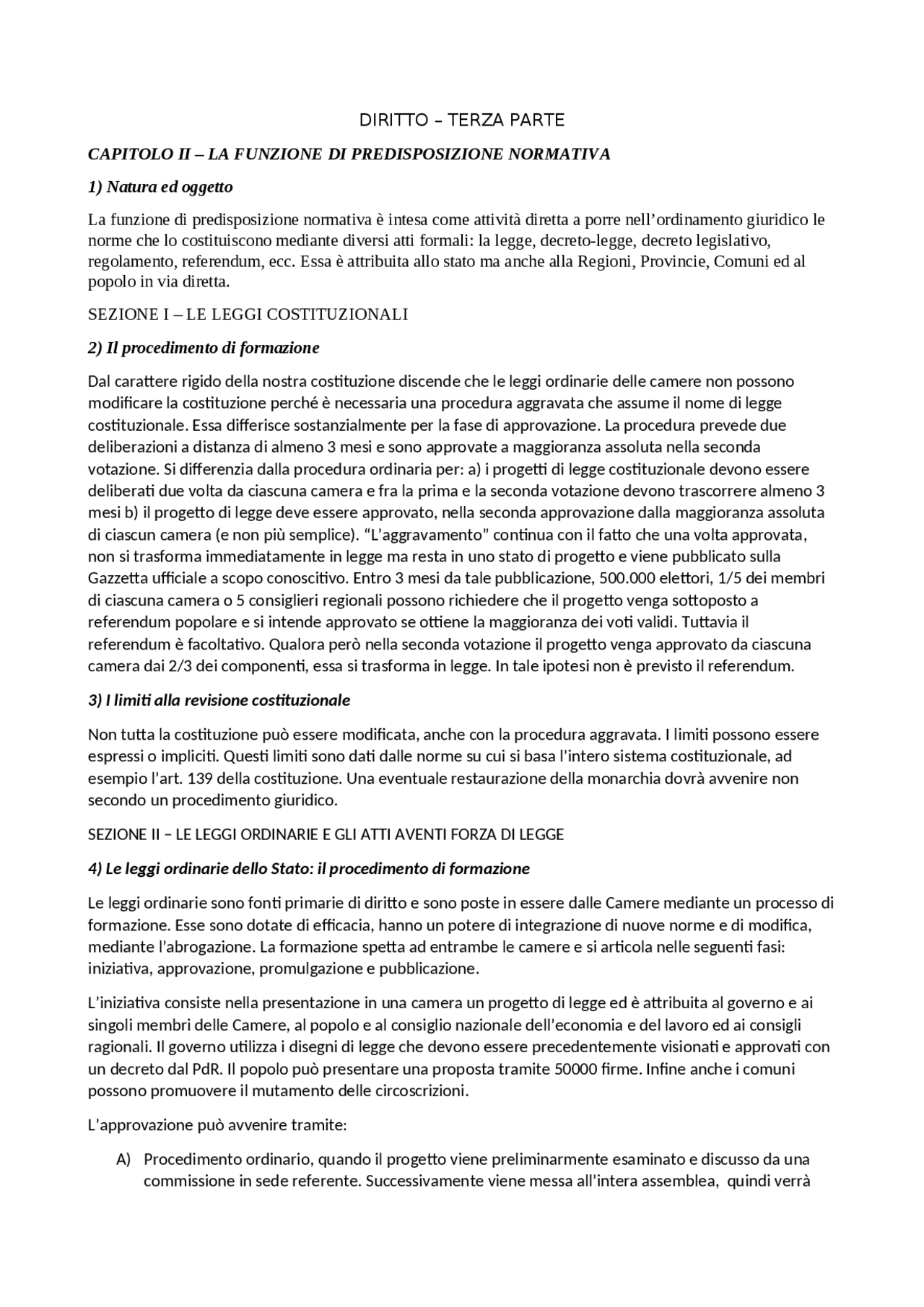 Riassunto Capitolo 2 3 Parte 3 Diritto Pubblico T Martines Docsity