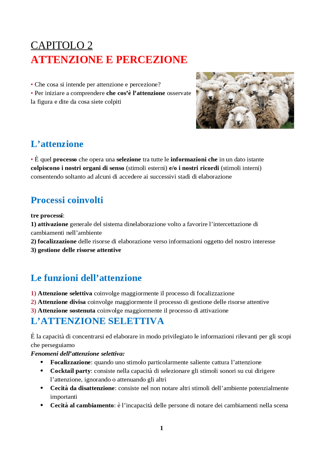Capitolo 2 Processi cognitivi, motivazione e apprendimento | Summaries of Psychology of learning ...