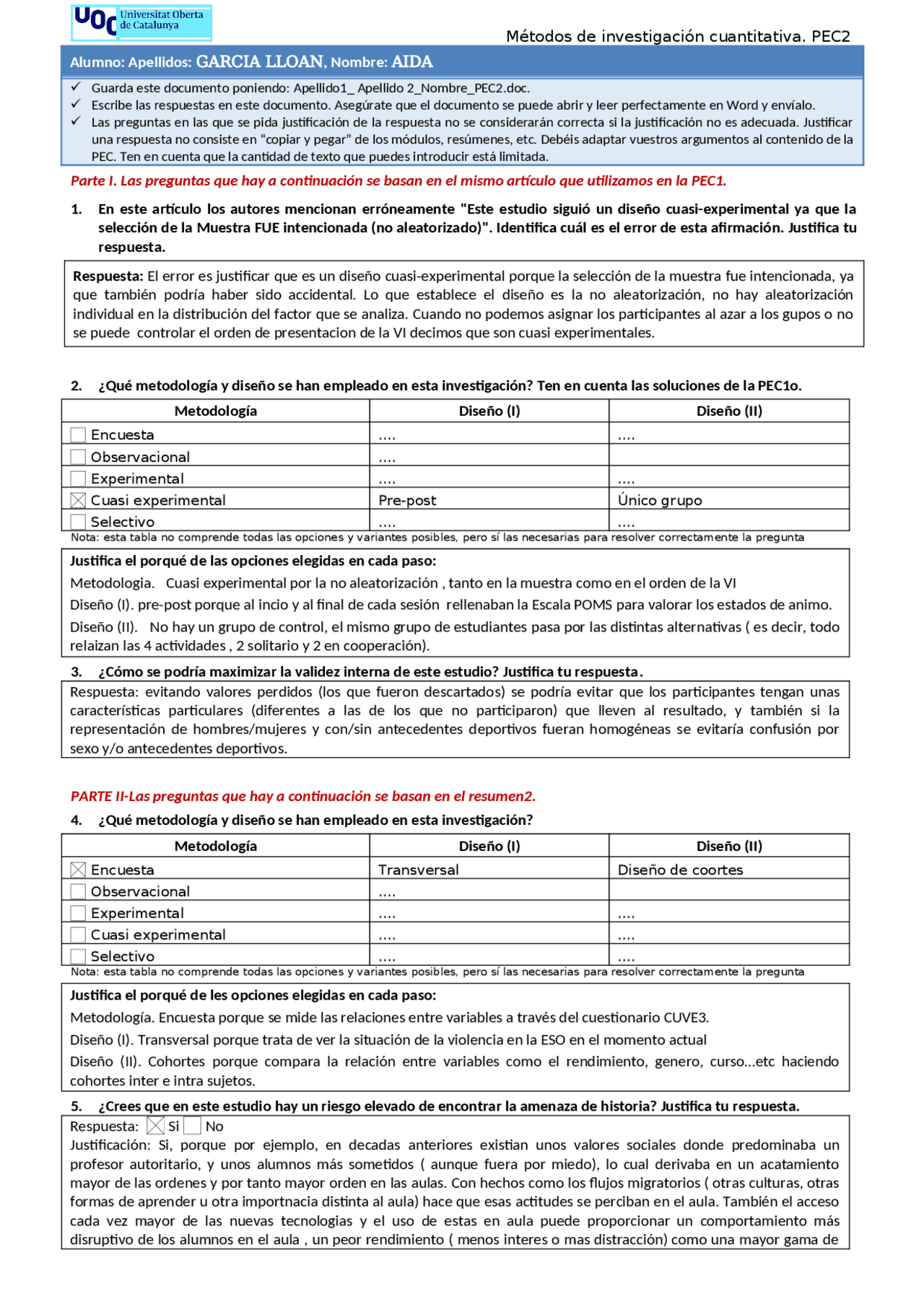 Pec 2 Metodos Investigacion Docsity
