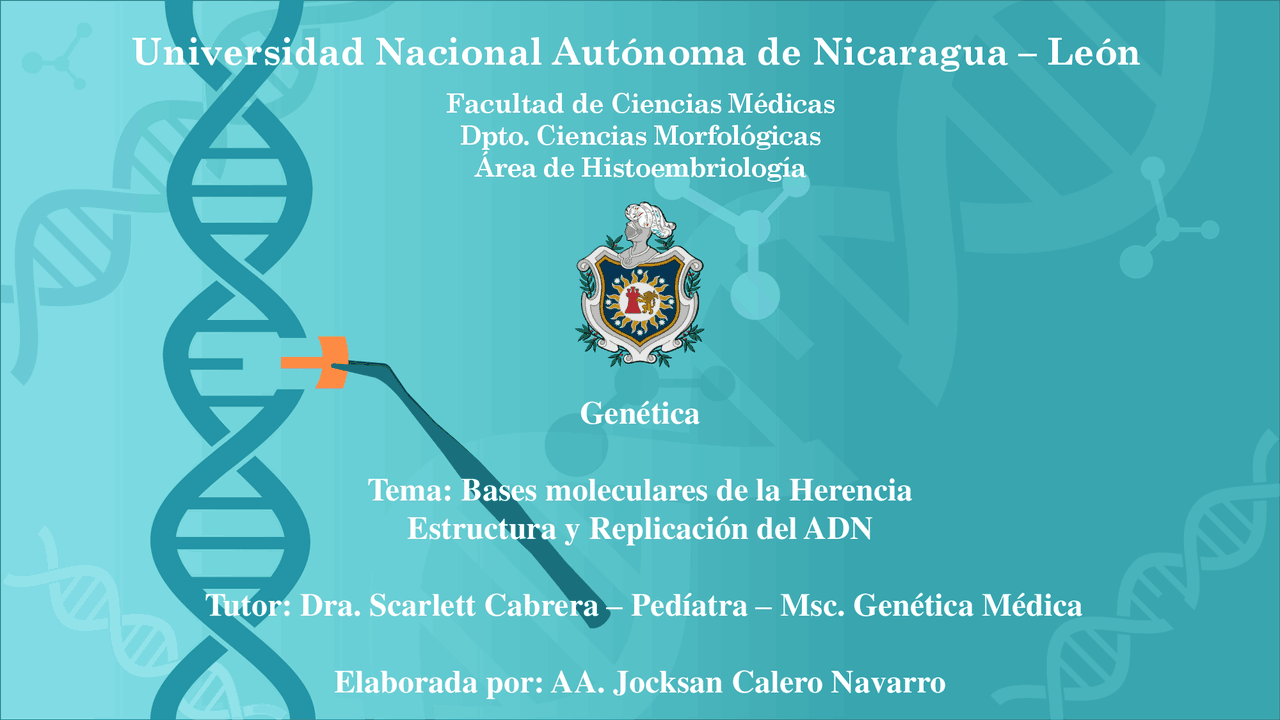 Estructura Y Replicación Del Adn Docsity