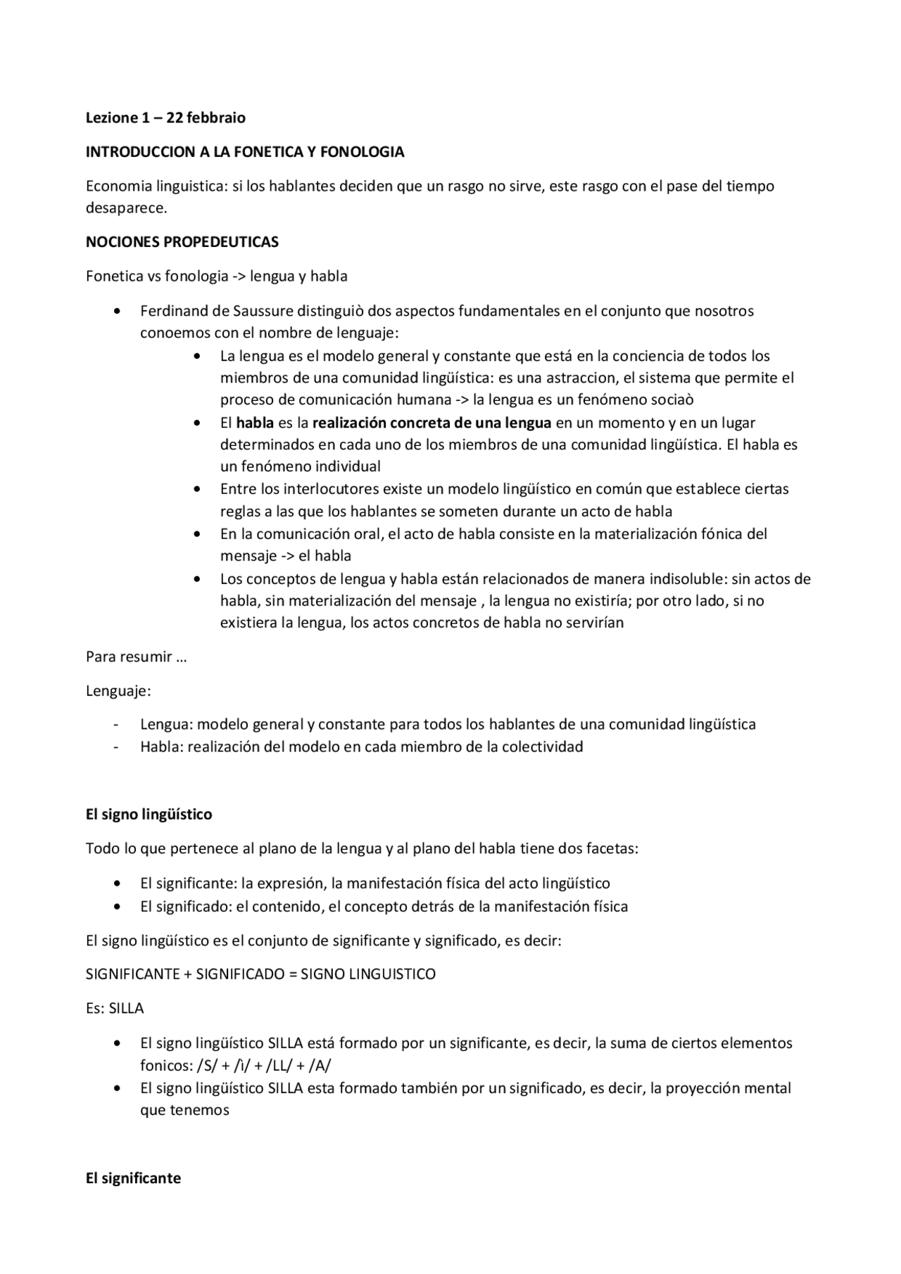 Fonologia Spagnola Appunti Docsity