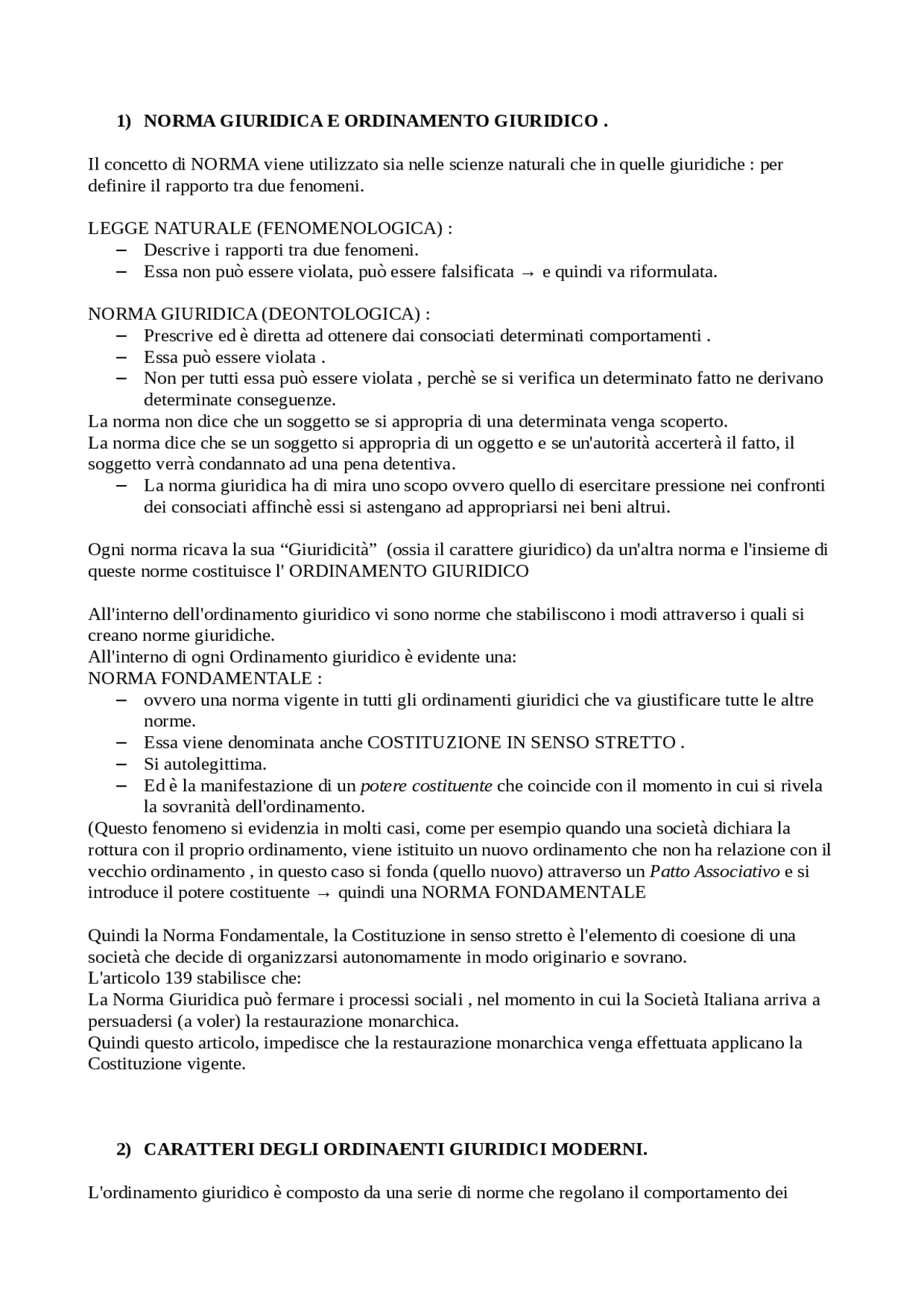 Appunti Di Diritto Pubblico Docsity