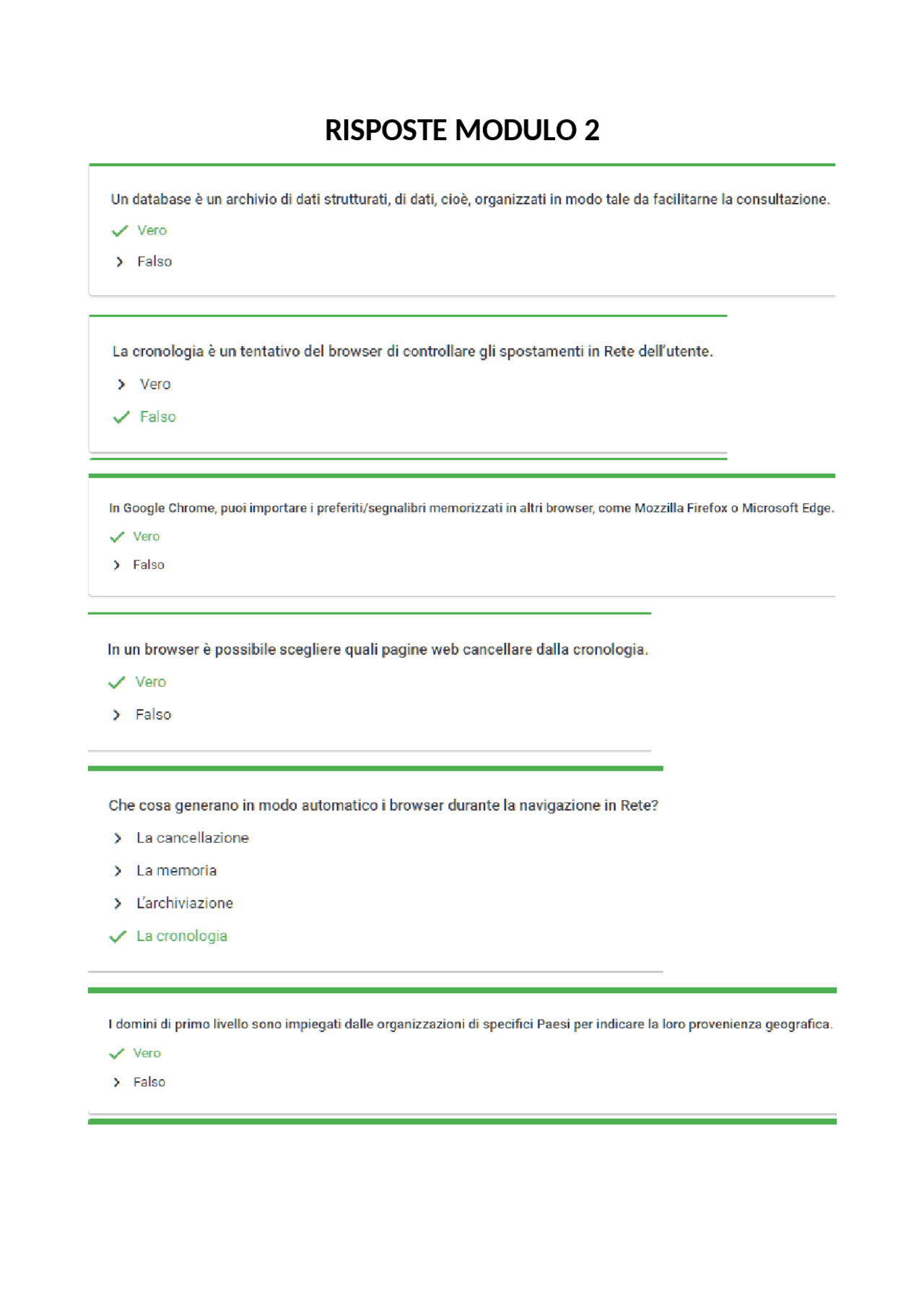 Eipass 7 Moduli User Docsity