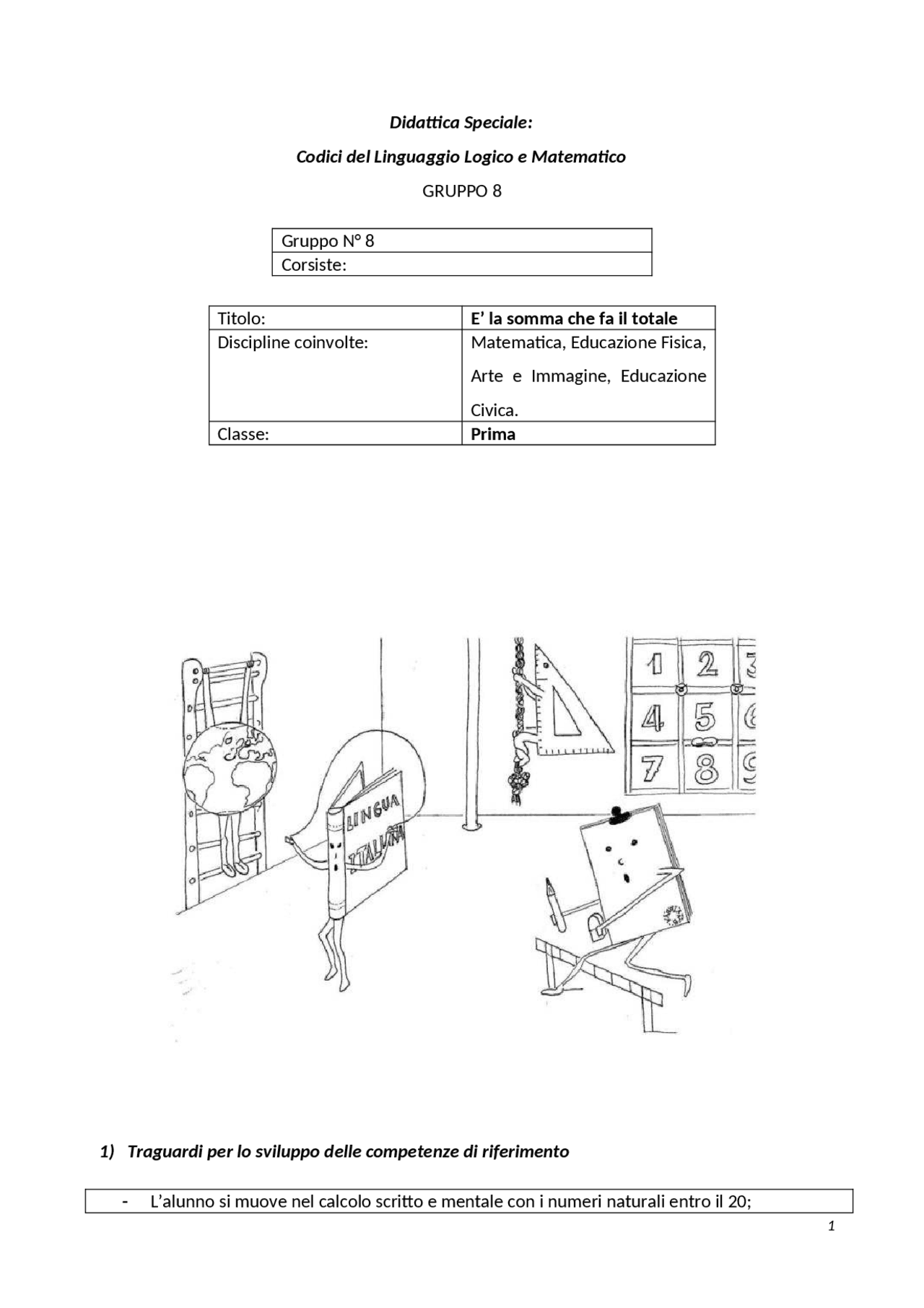 UDA MATEMATICA SCUOLA PRIMARIA - Docsity
