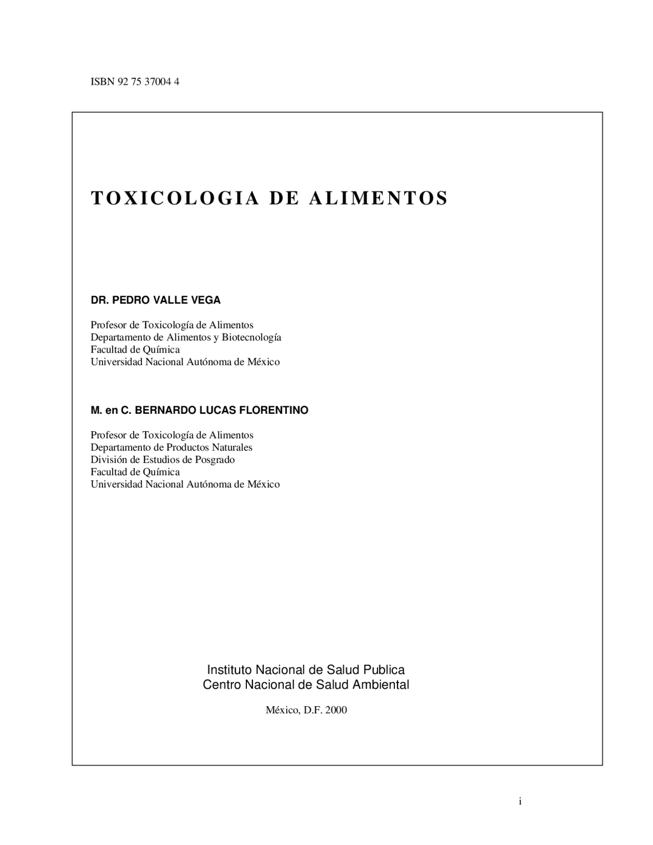 Libro Toxicologia Y Micro Docsity
