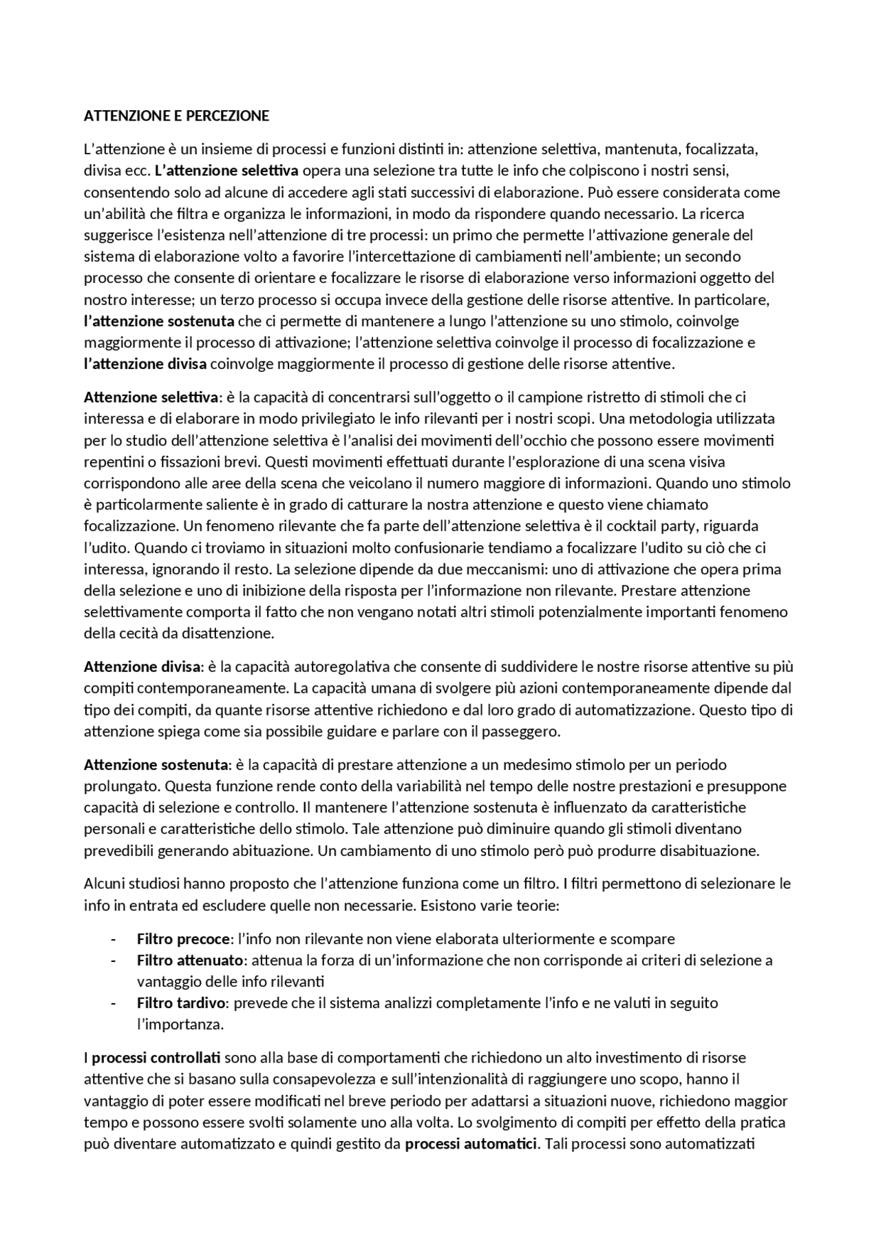 Processi Cognitivi Motivazione E Apprendimento Cornoldi Docsity
