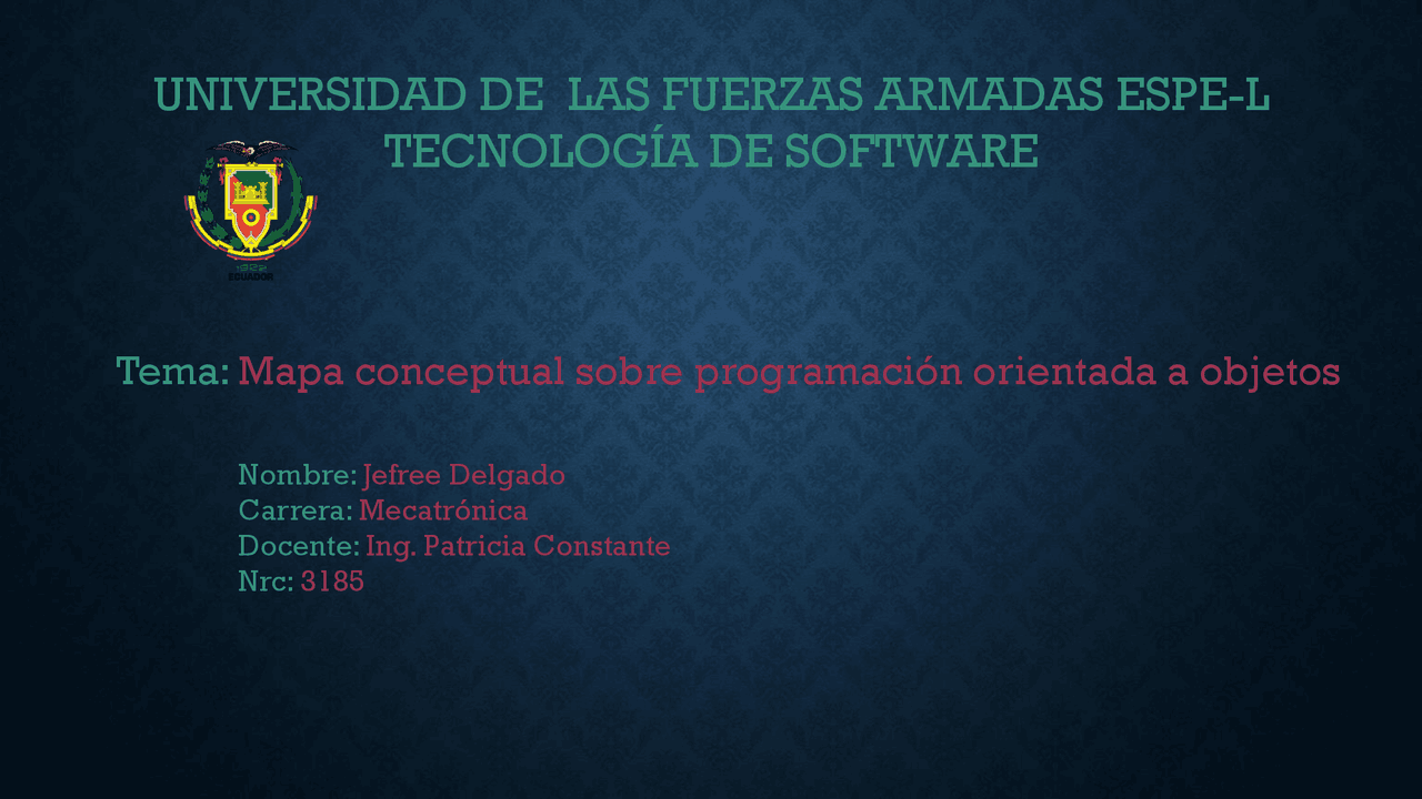 Poo Programación Orientada A Objetos Docsity
