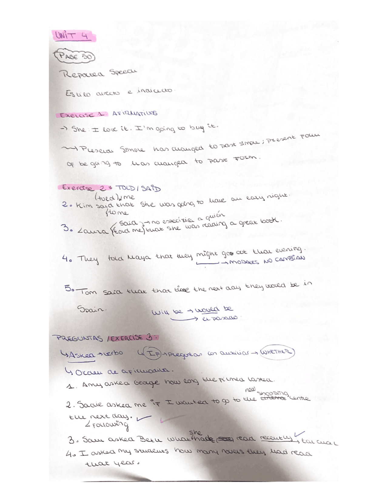 English Bachillerato Docsity