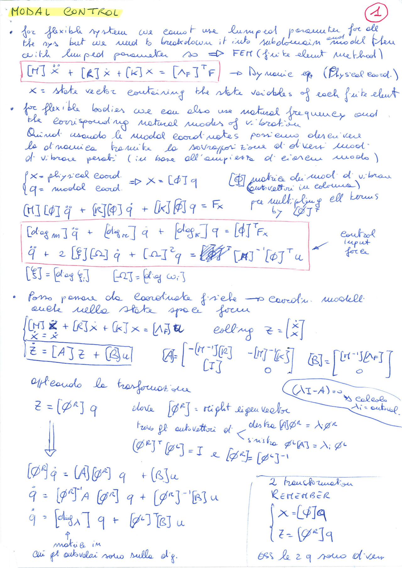 Mechatronics Riassunto Medio Docsity