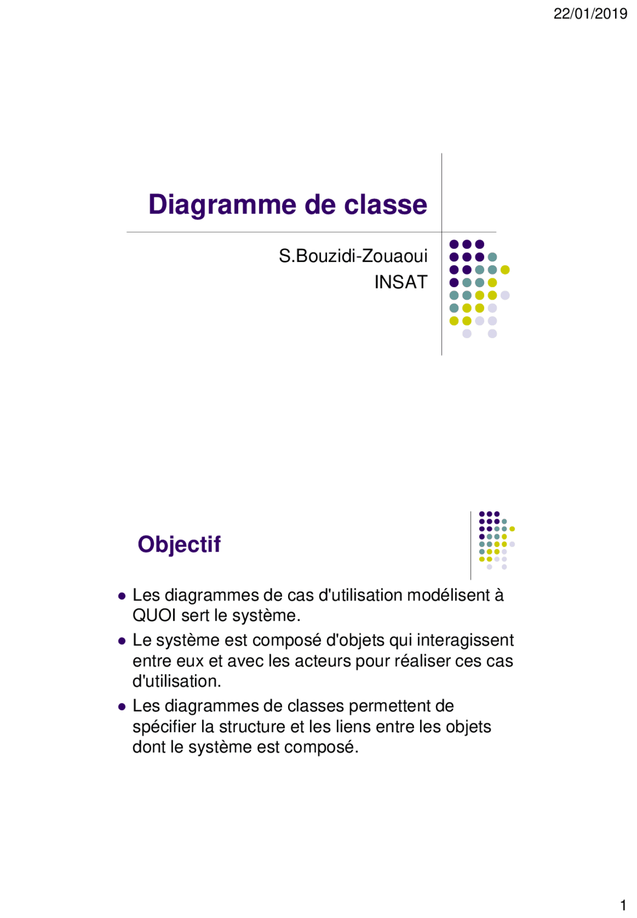 Conception De Systeme Docsity
