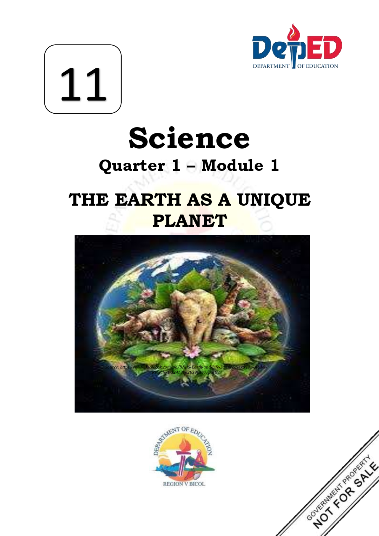 Earth & Life Science Grade 11 | Exercises Earth science | Docsity