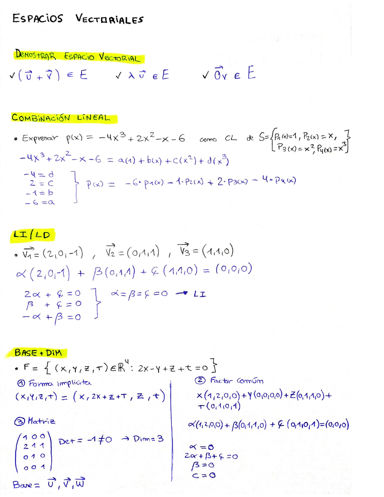 Apuntes Acm Parcial 1 Upc Eebe Apuntes De Álgebra Docsity