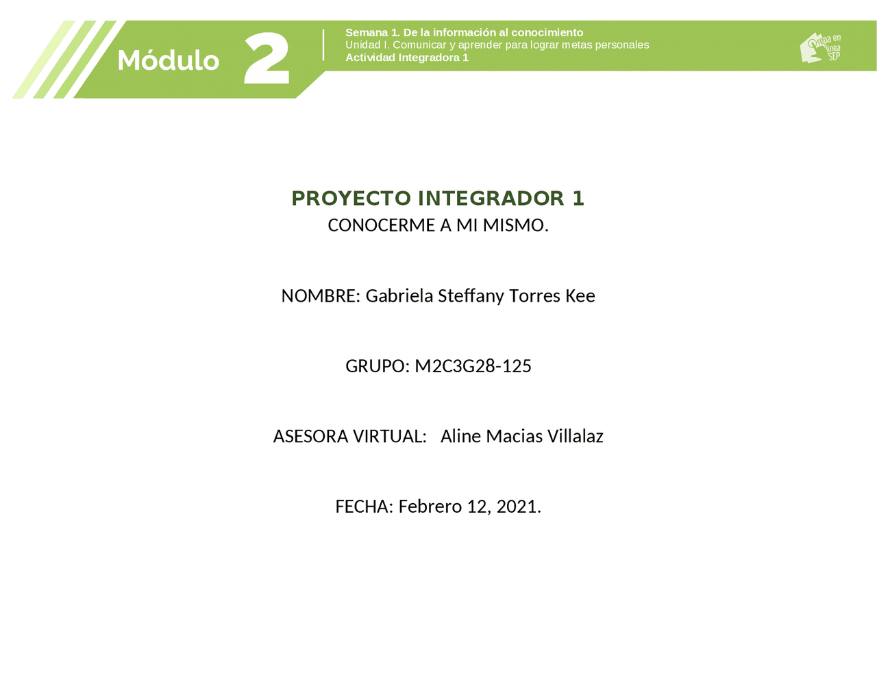 Modulo2 semana 1 AI1 - Docsity