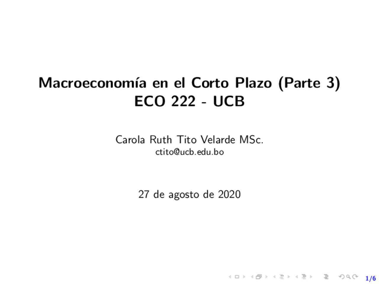 Apuntes Clases 1 Macroeconomía Docsity
