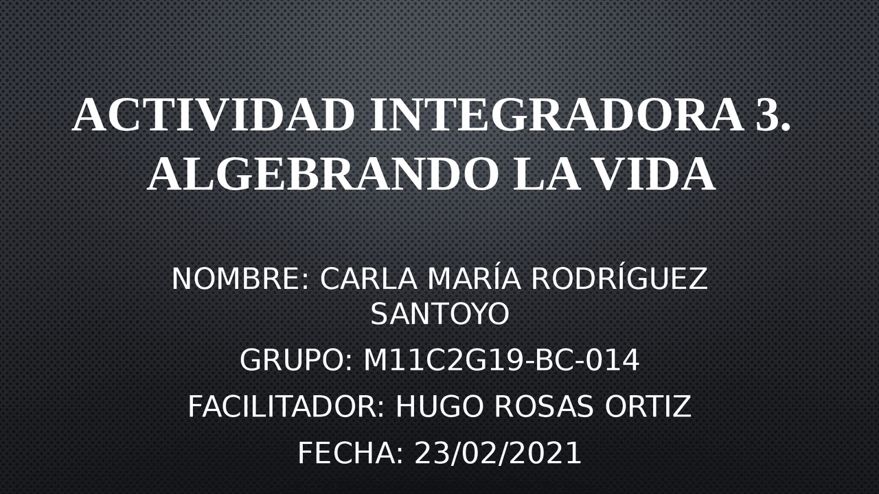 Actividad Integradora Prepa En Linea Sep Docsity