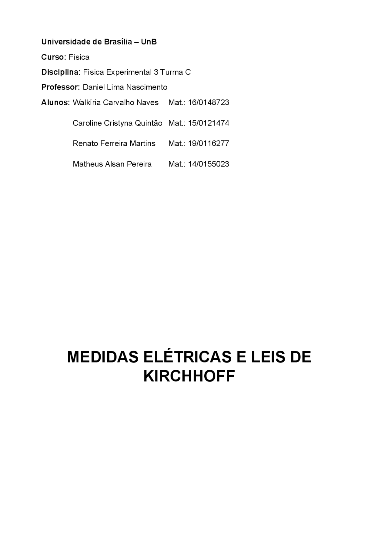Fisica Experimental 3 Docsity