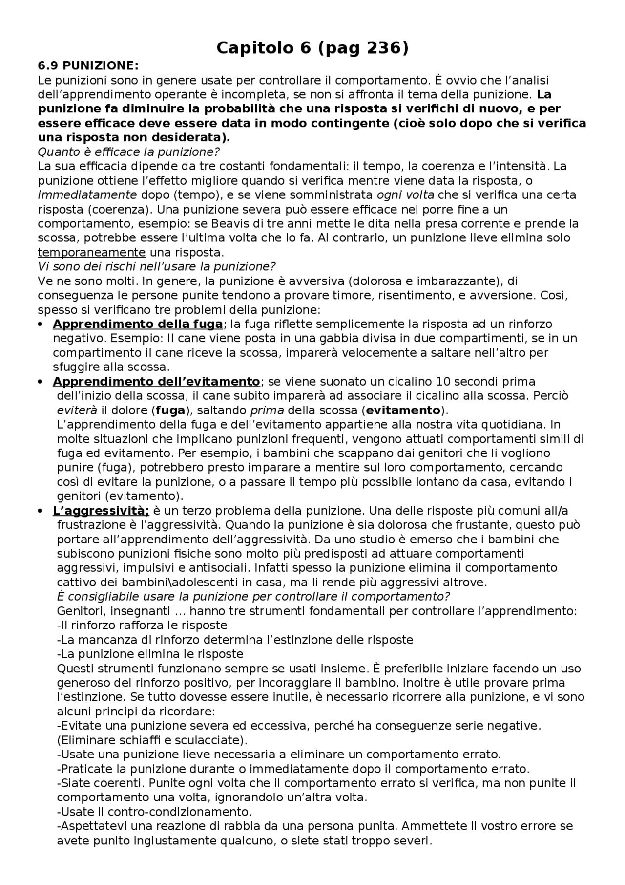 Libro Psicologia Generale Docsity