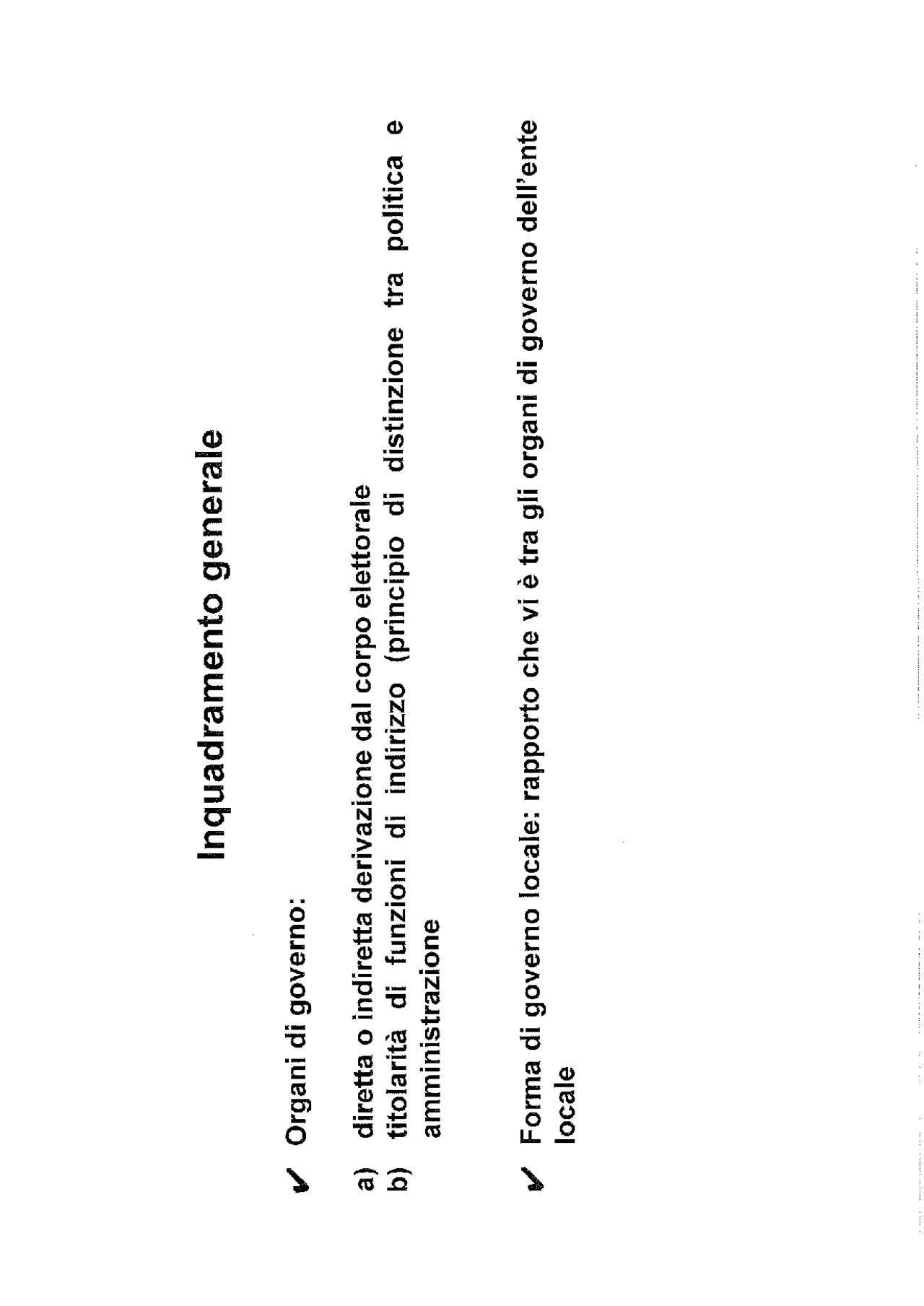 Organizzazione Dei Comuni Docsity