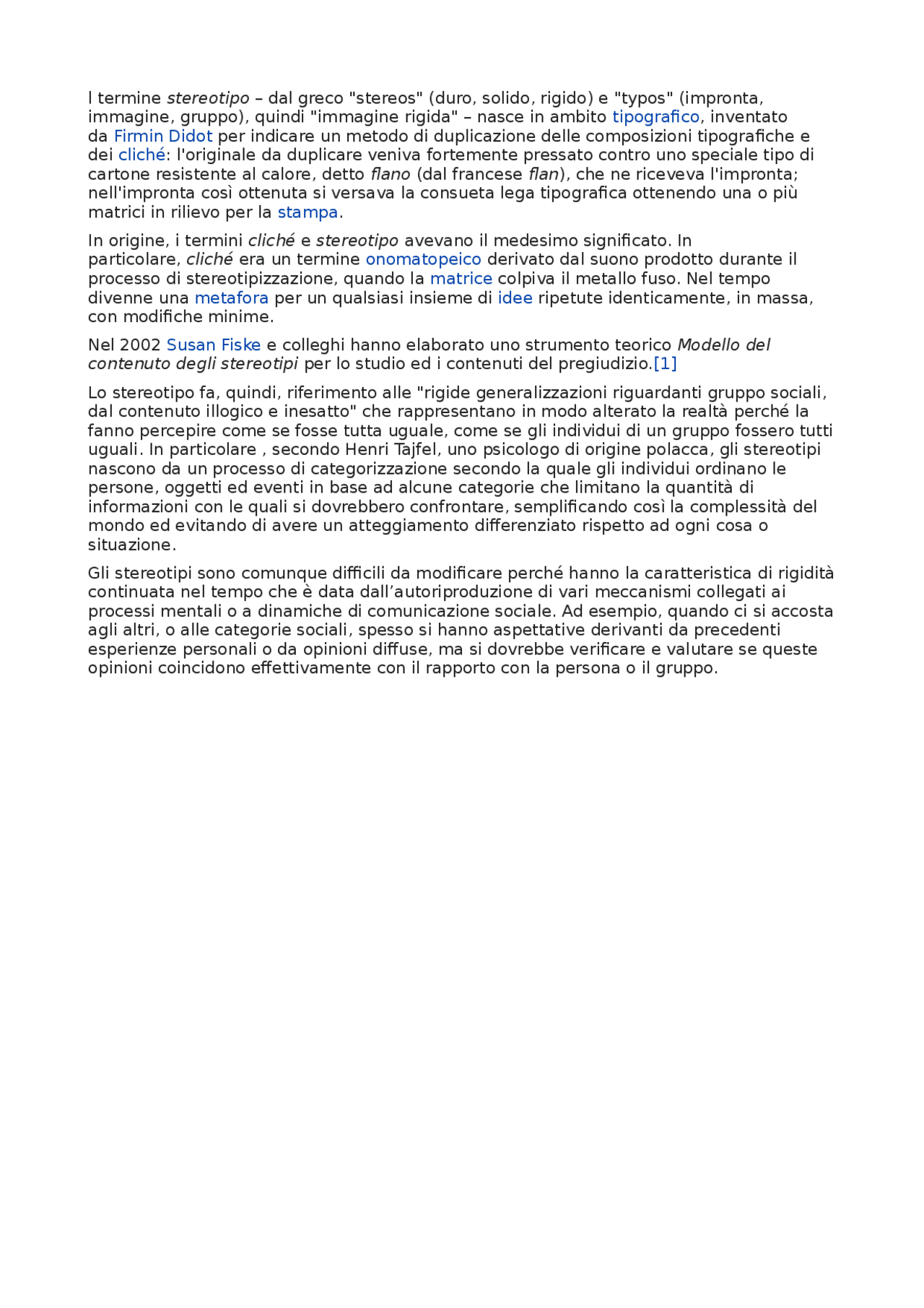 Origine Del Pregiudizio Docsity