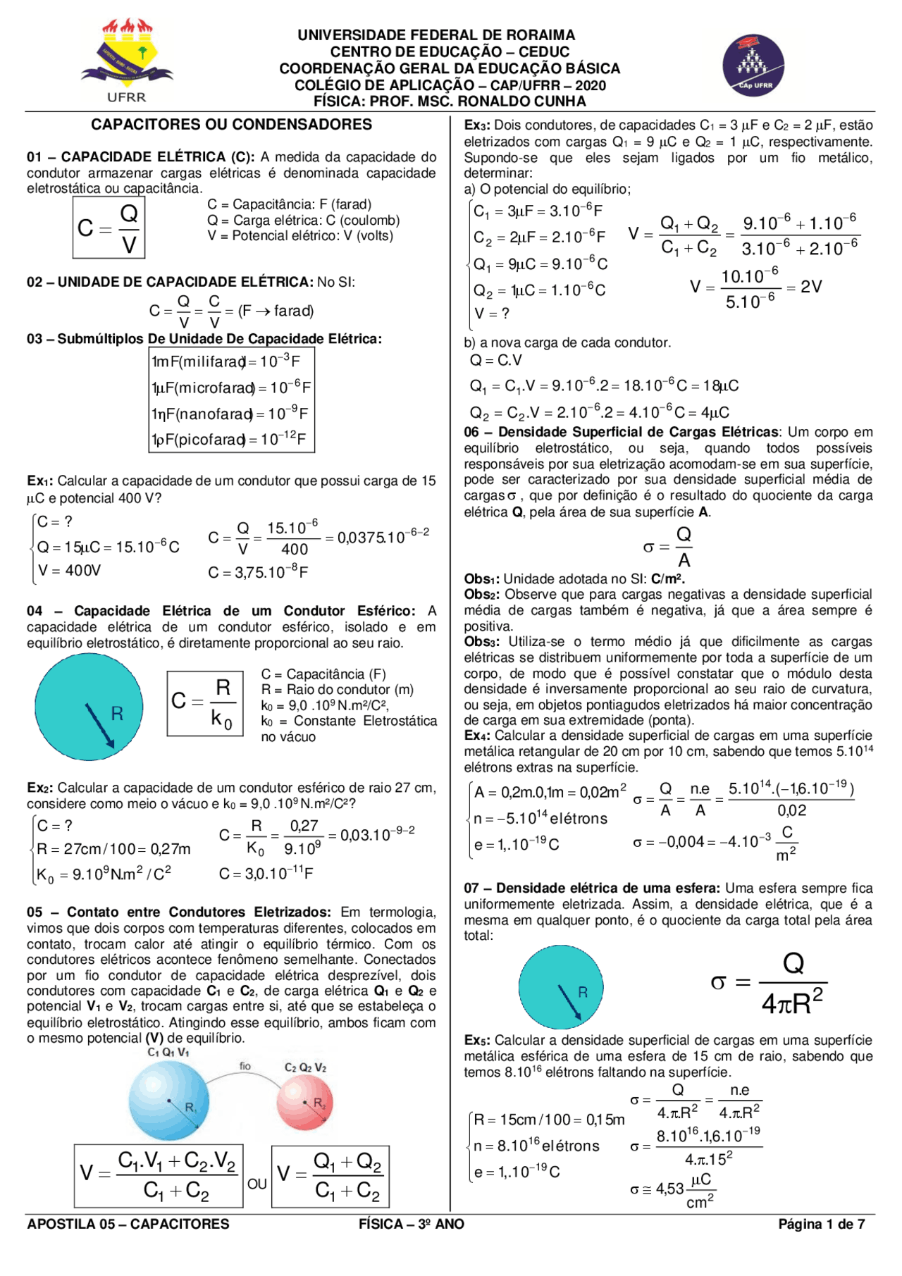 Apostila De Capacitores Docsity