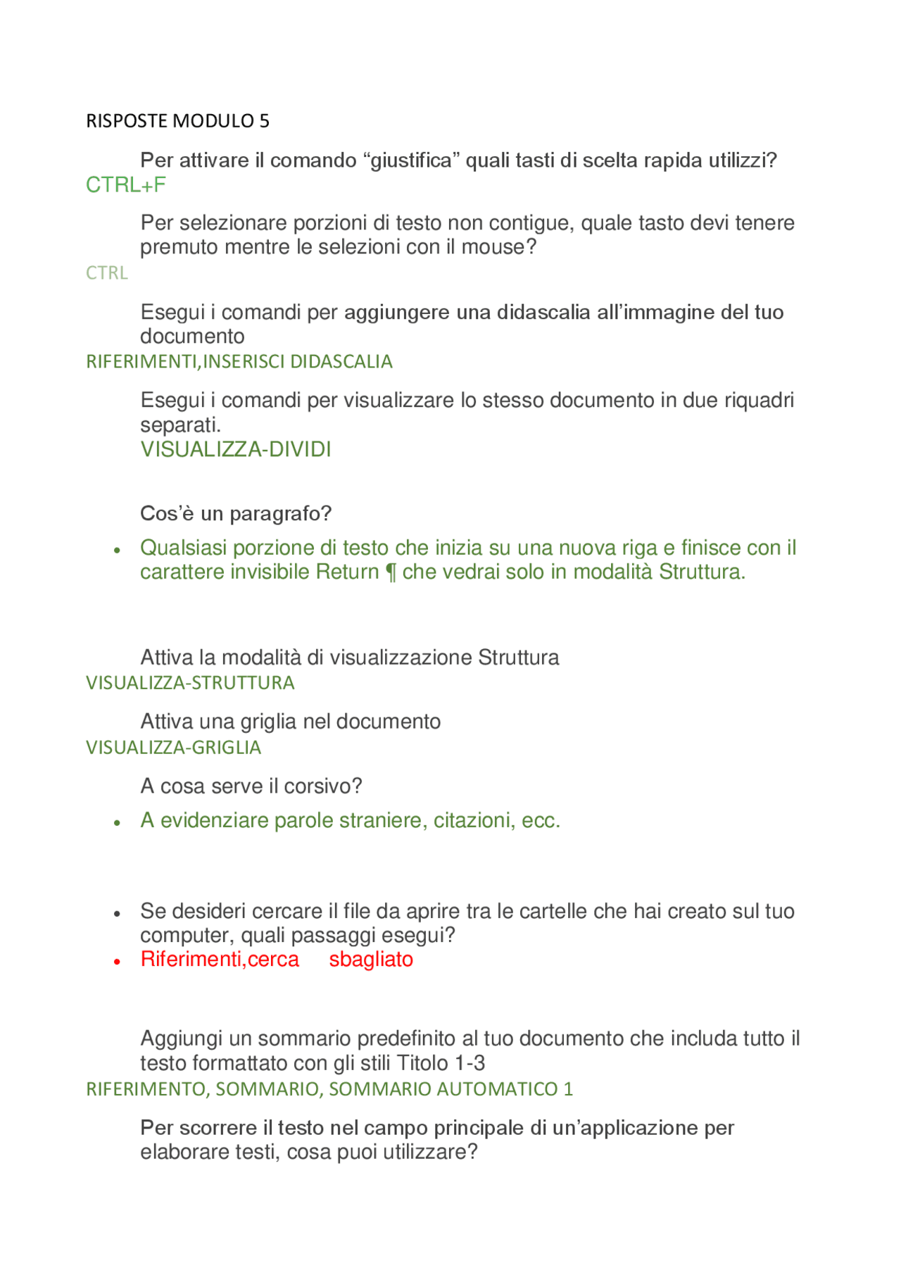 7 Moduli User Pegaso Dispense Di Elementi Di Informatica Docsity