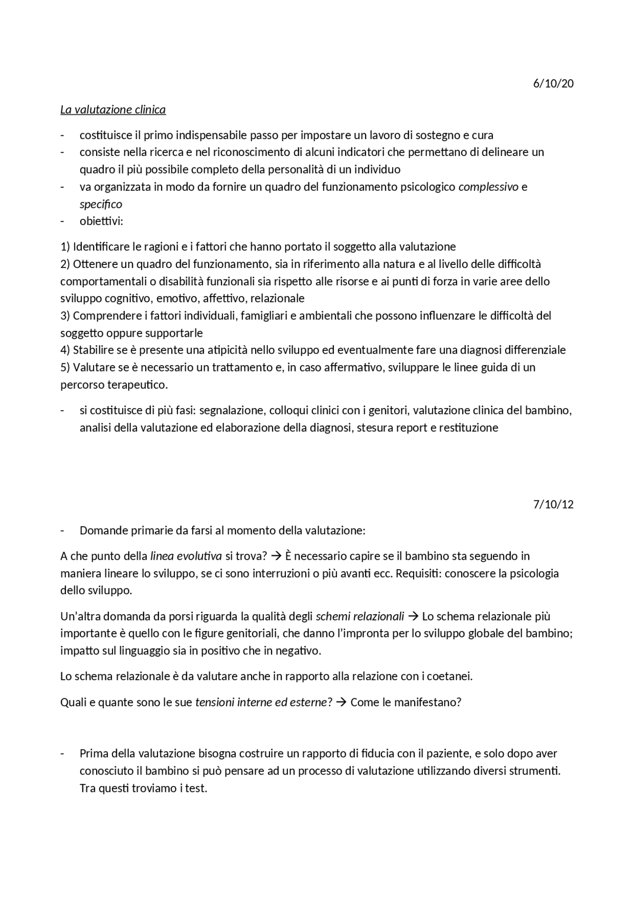 Test di personalità Blacky Pictures - Docsity