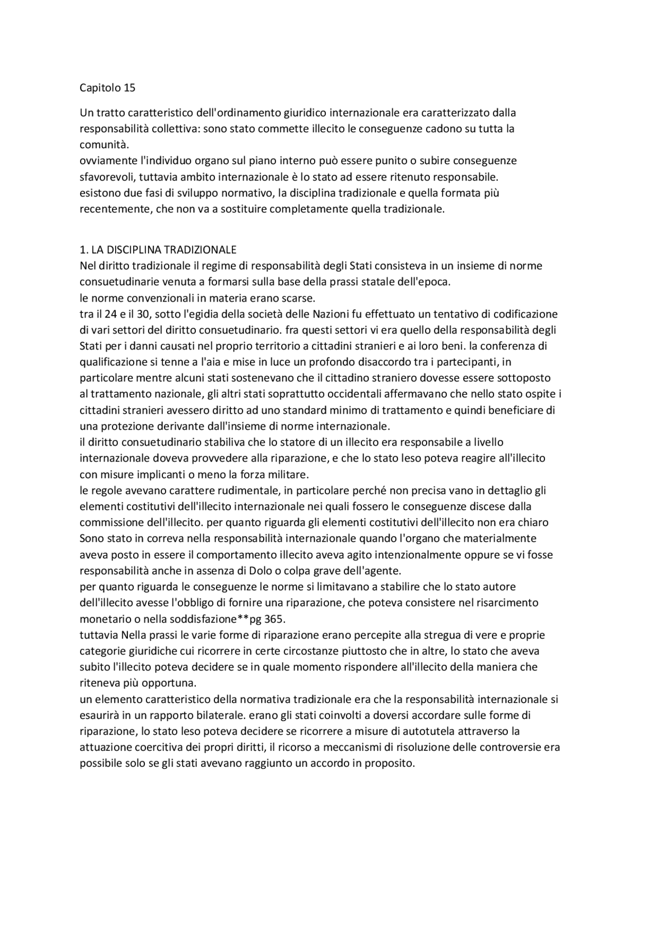 Diritto Internazionale Cassese Docsity