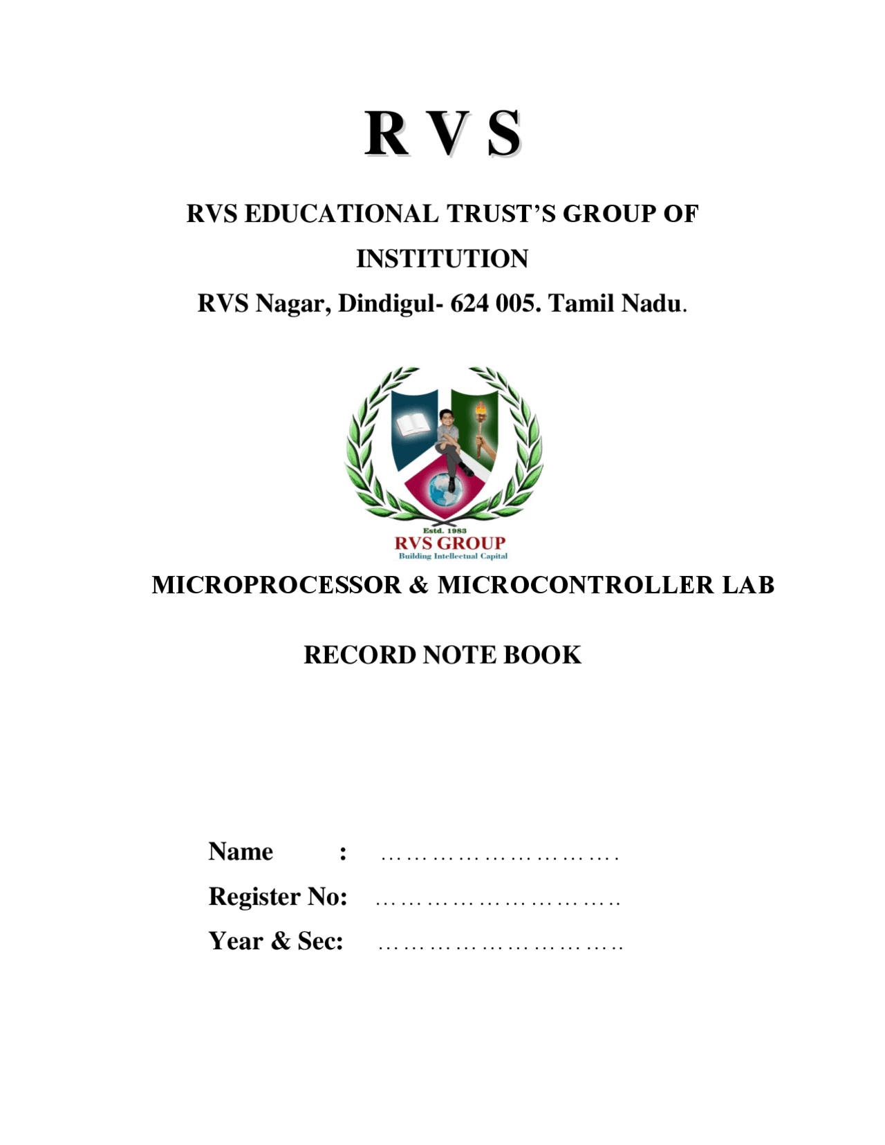 Microprocessor And Micro Controller Docsity
