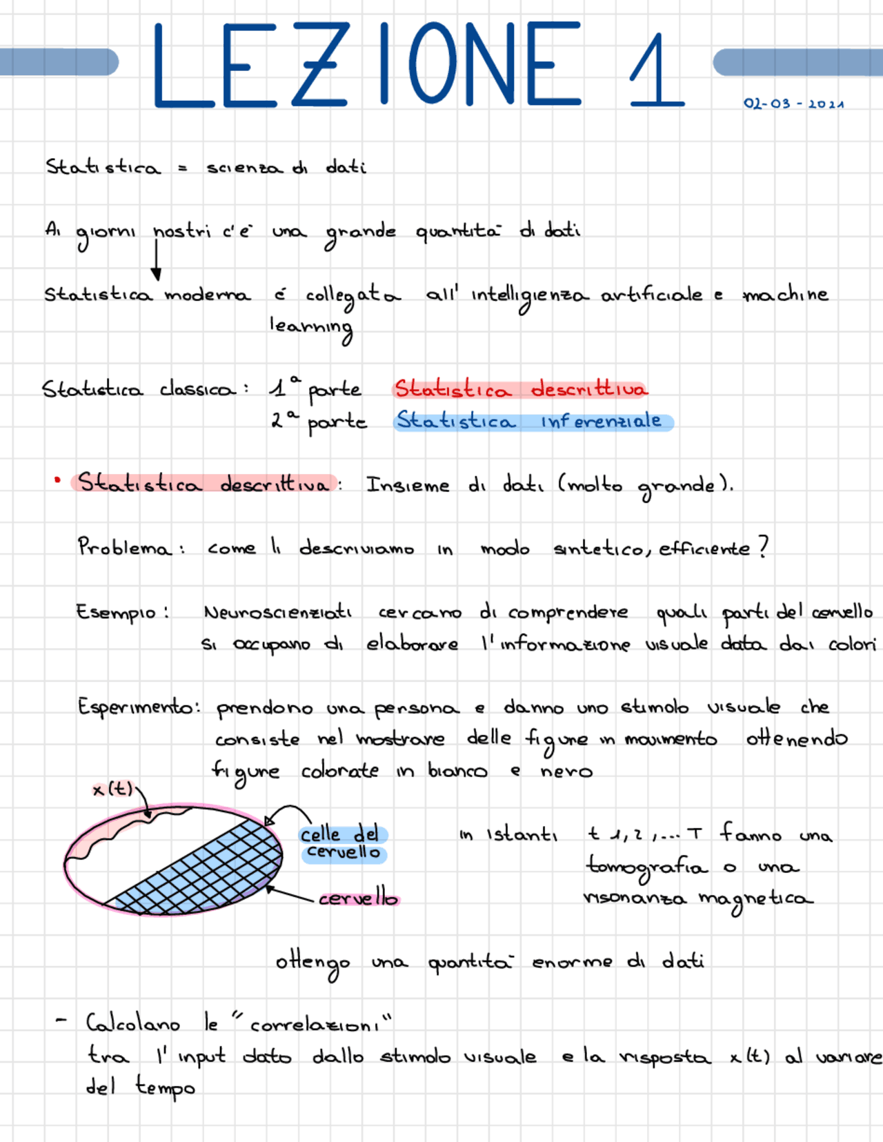 Statistica Prof Di Gesù Docsity