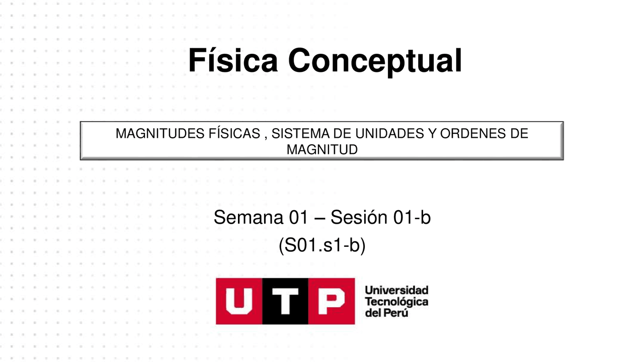 Apuntes De Ficica Primer Ciclo Docsity