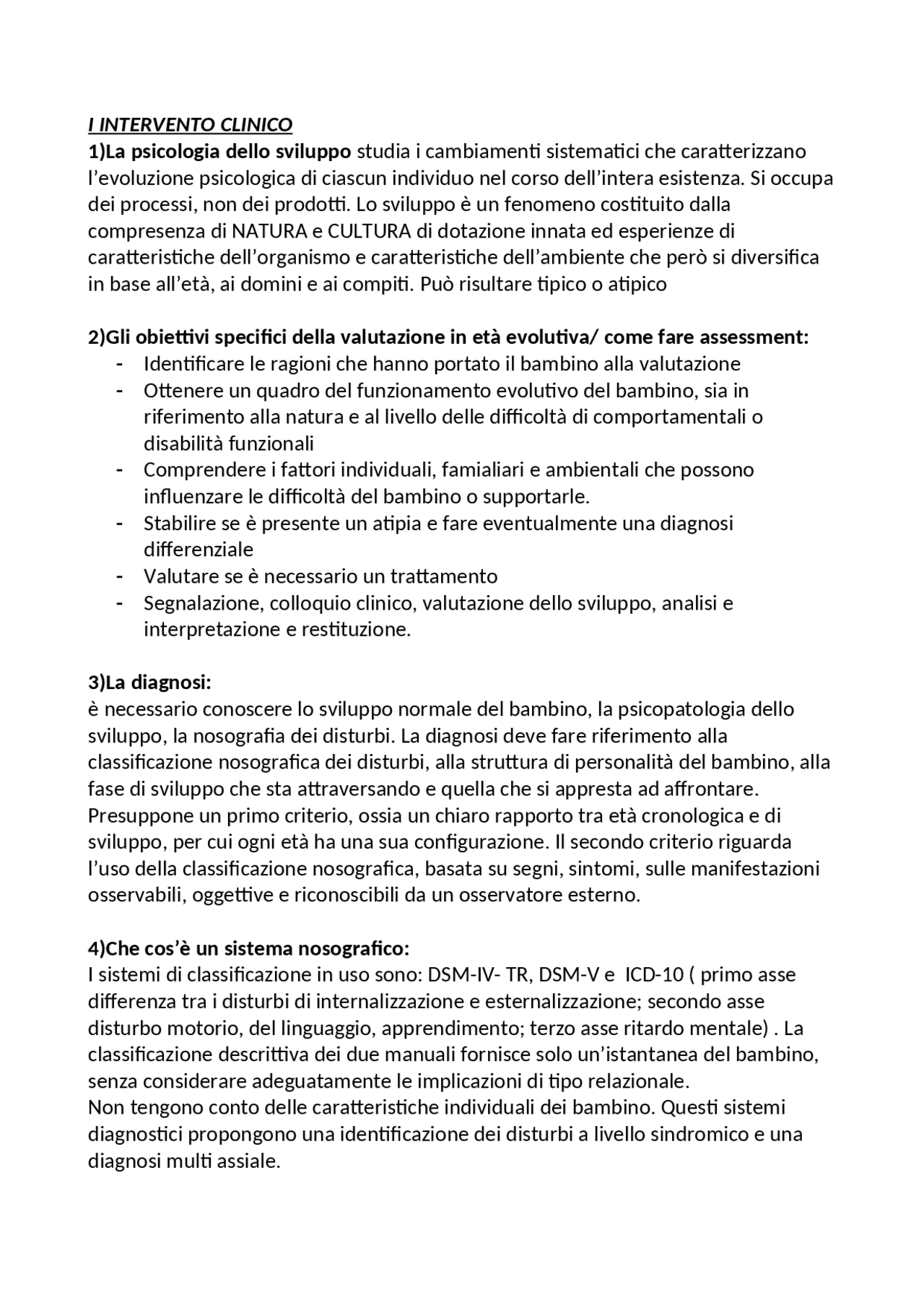 Psicologia Dello Sviluppo Tipico E Atipico Domande E Risposte Complete