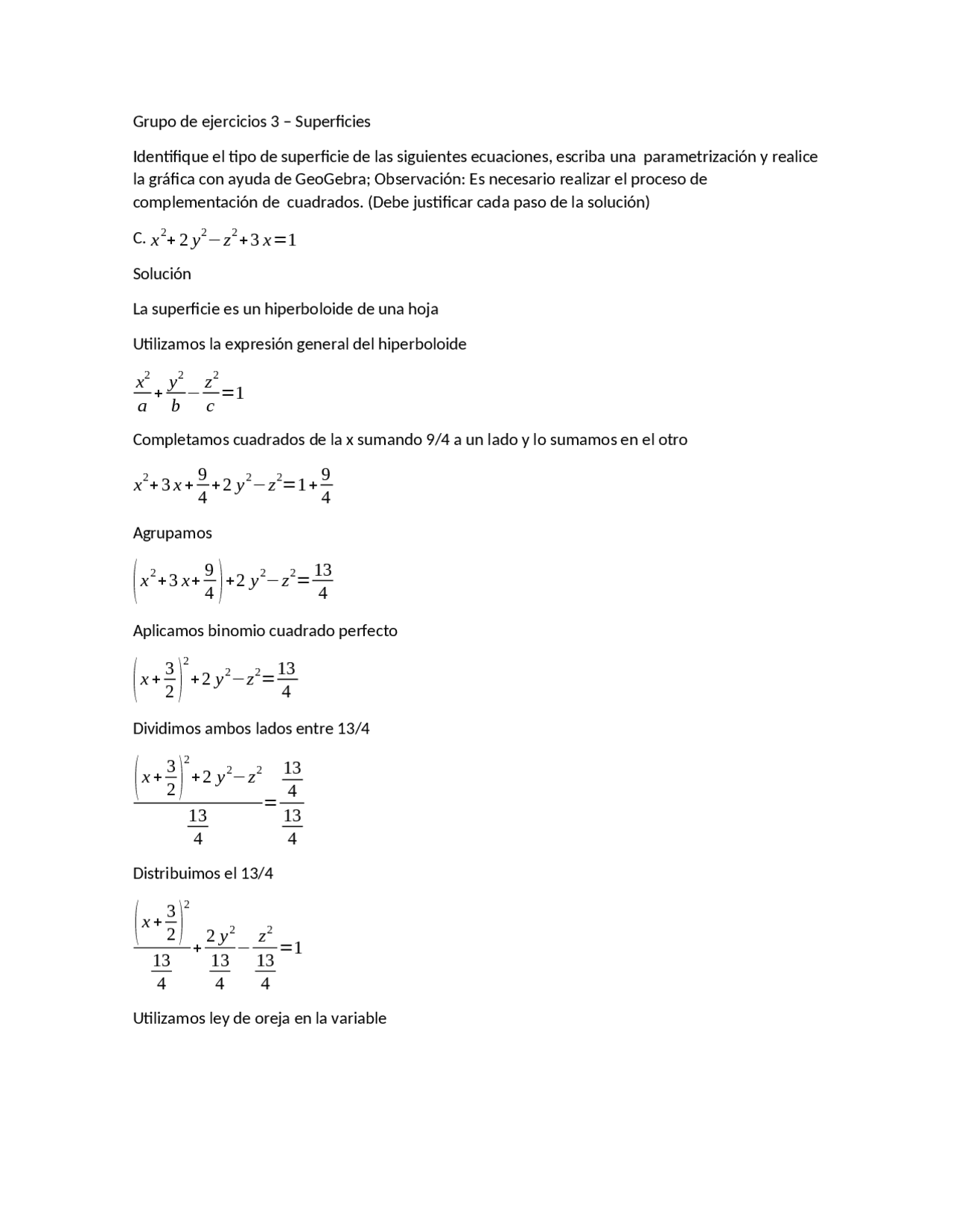 Calculo multivariable - Docsity