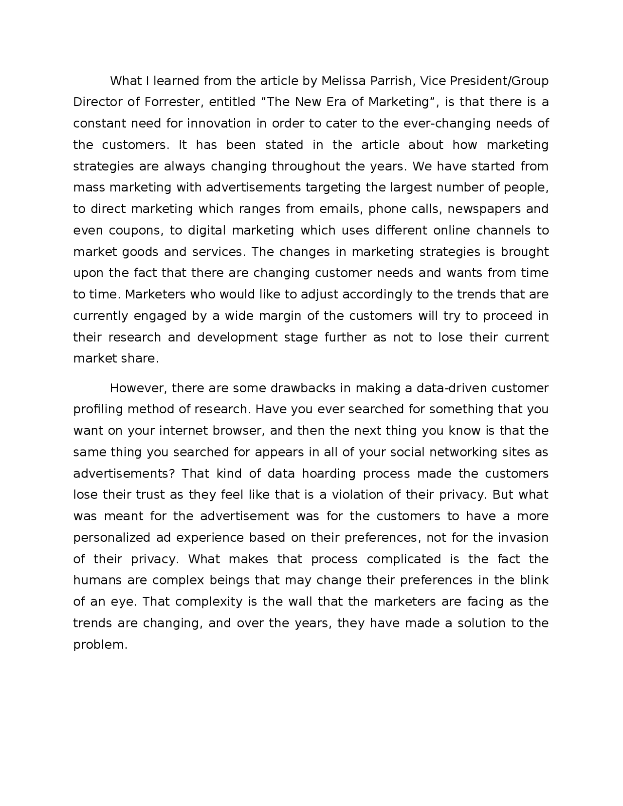 Just some random reading items - Docsity