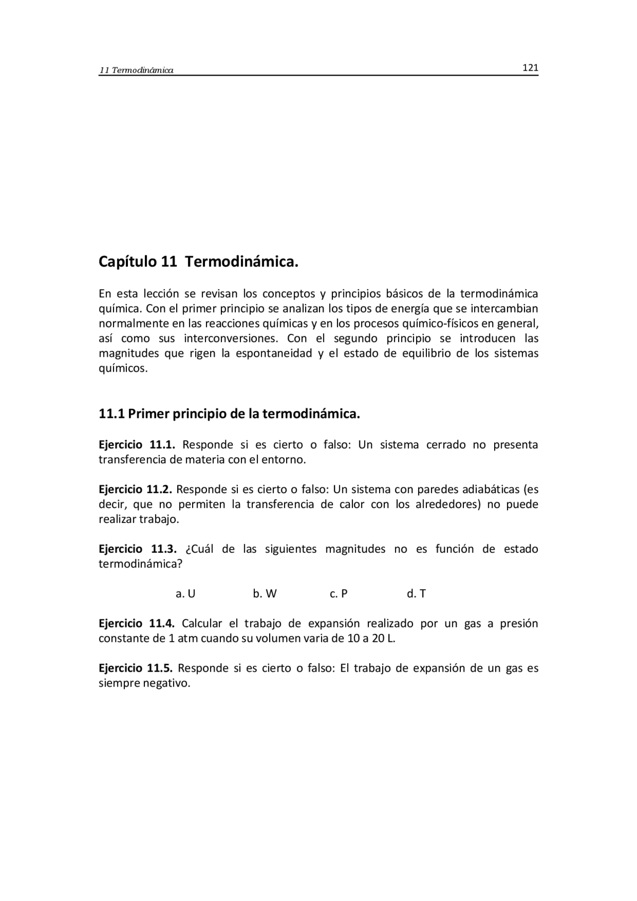 Ejercicios Termodinámica Docsity