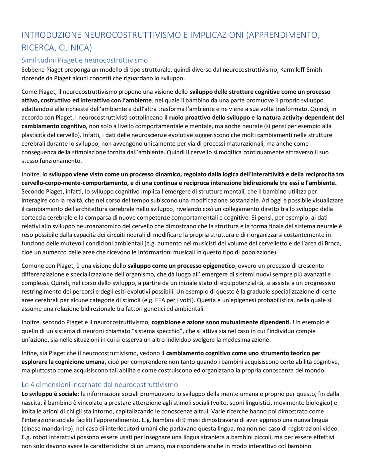 Domande E Risposte Esame Indicatori Precoci Di Sviluppo Tipico E