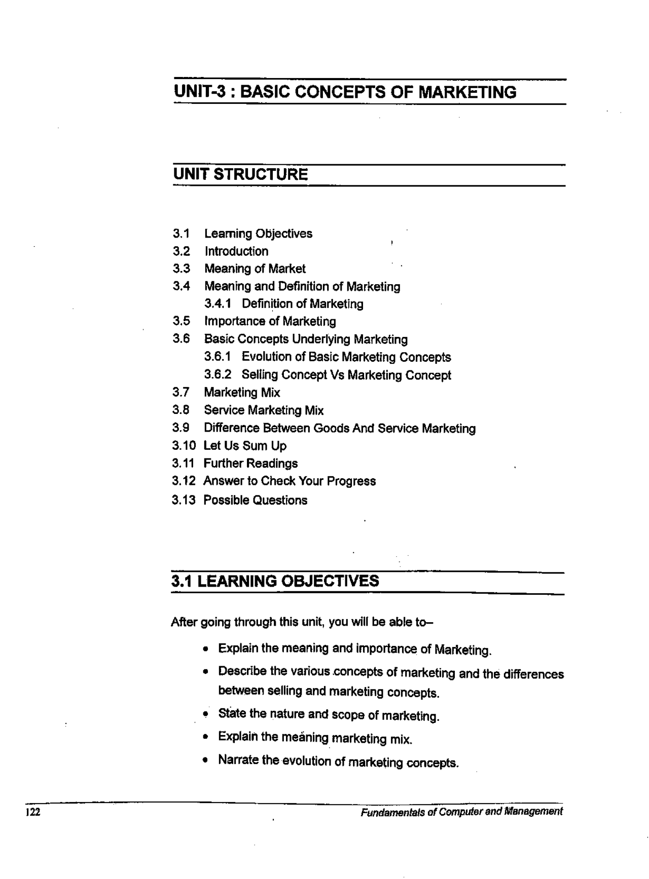 Basic Concepts of Marketing, Unit 3 - Docsity