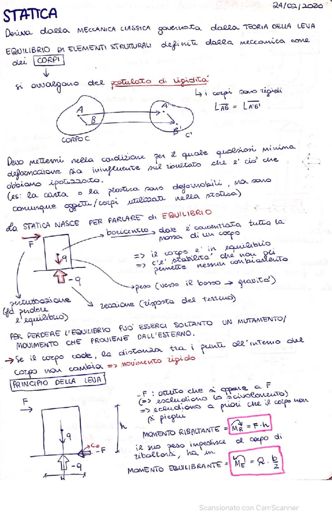 Fondamenti Di Statica Docsity