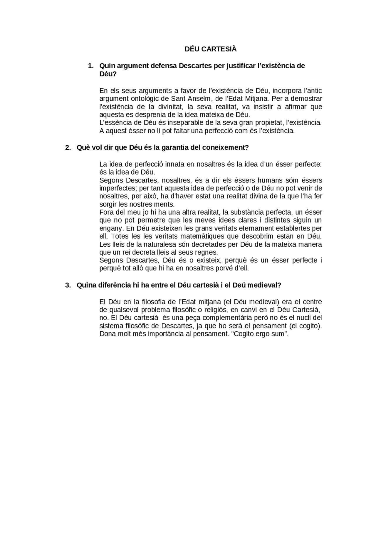Filosofia Apunts 2n De Batx Docsity
