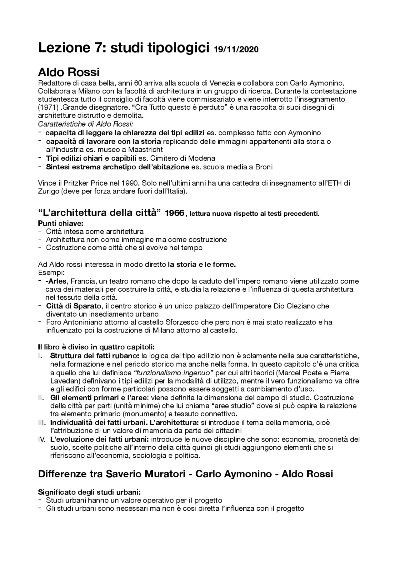 Caratteri Tipologici Docsity